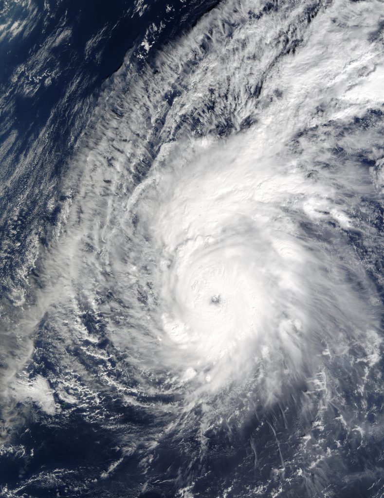 Typhoon Ponsona Near Northern Mariana Islands - Earth.com