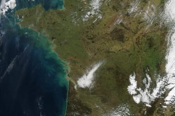 France - Earth.com France image by modis true color