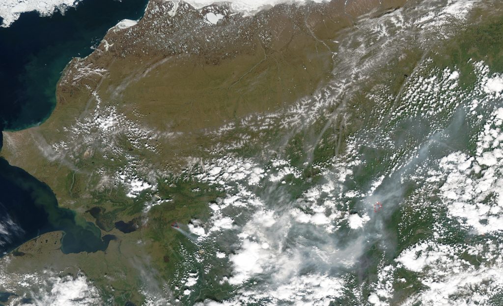 Fires and Smoke in Alaska - Earth.com Fires and Smoke in Alaska
