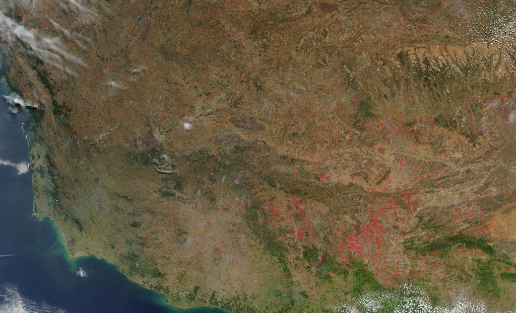 Fires Across Eastern Brazil - Earth.com Fires Across Eastern Brazil