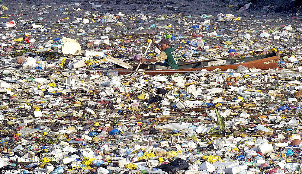 NASA Scientists Create Ocean Garbage Patch Visualization Experiment