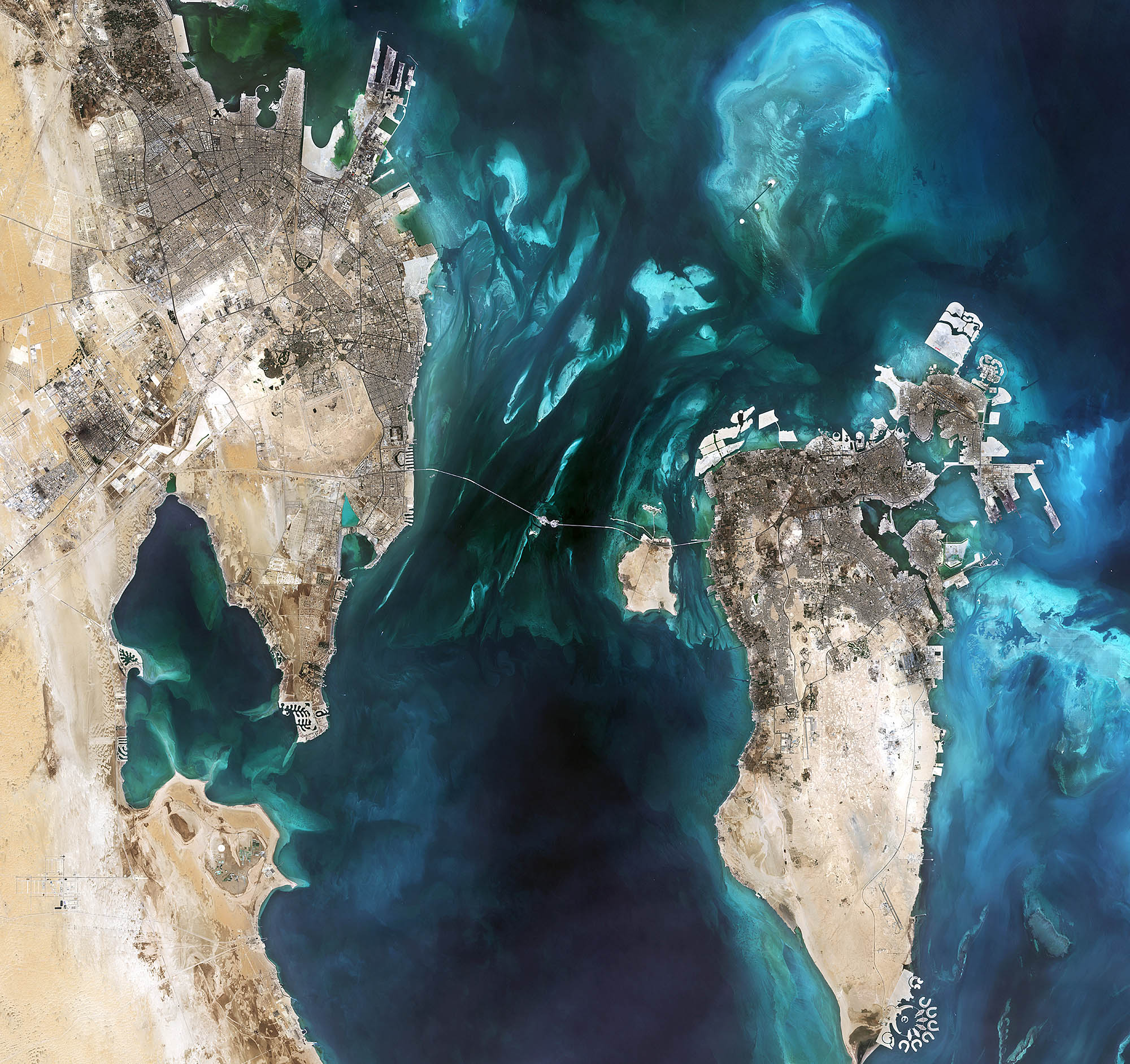 Colors Of The Persian Gulf - Earth.com