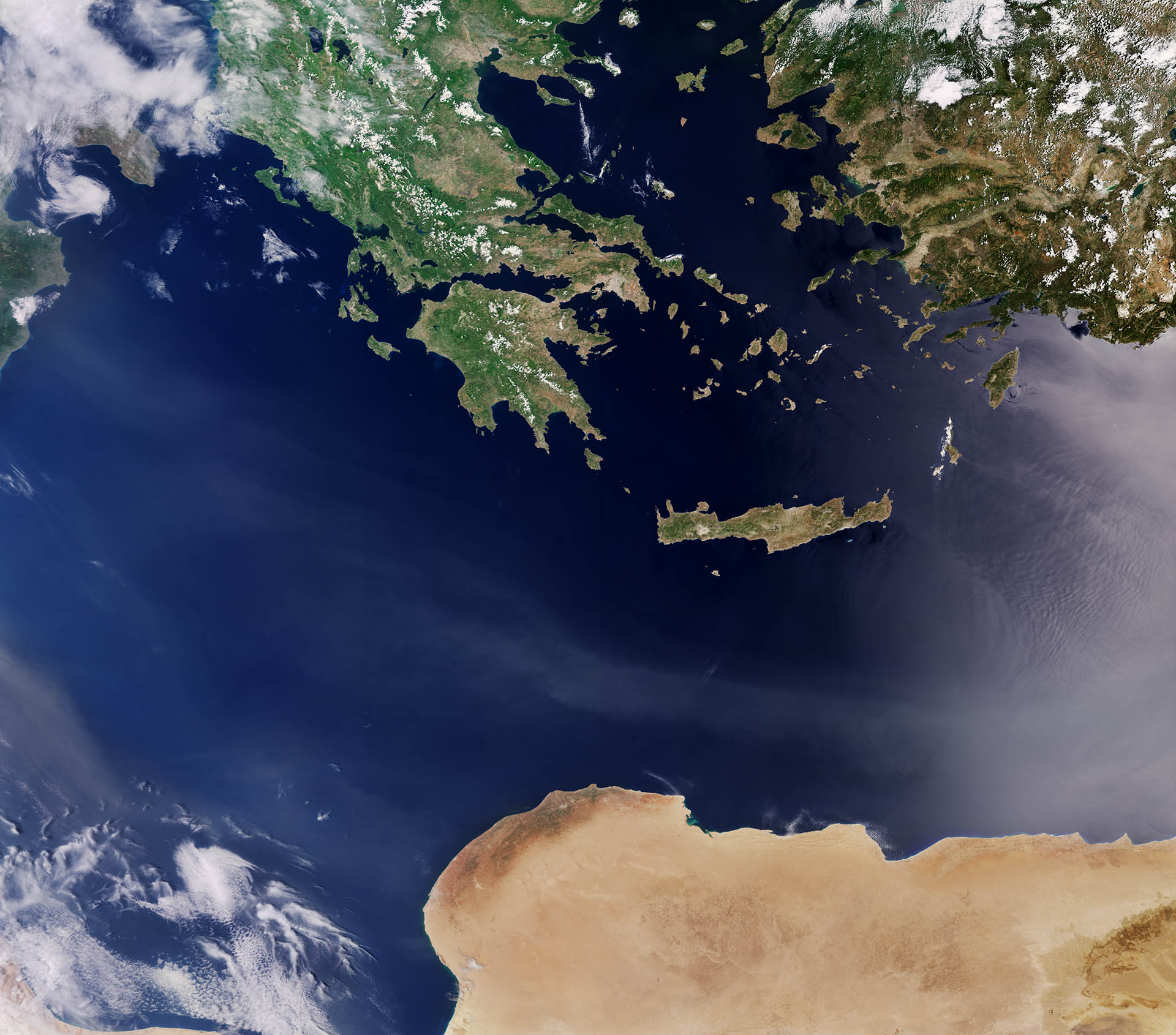 Various countries in the Mediterranean Sea - Earth.com