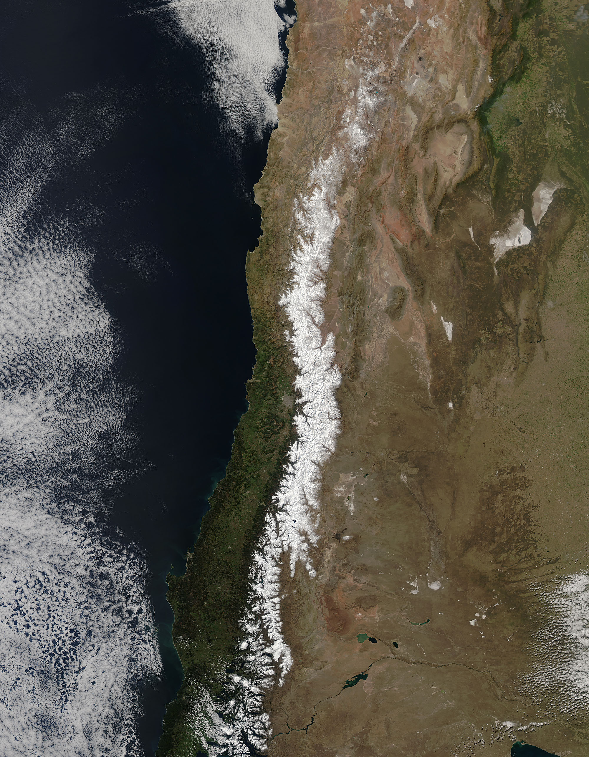 Snow In The Andes - Earth.com Snow In The Andes