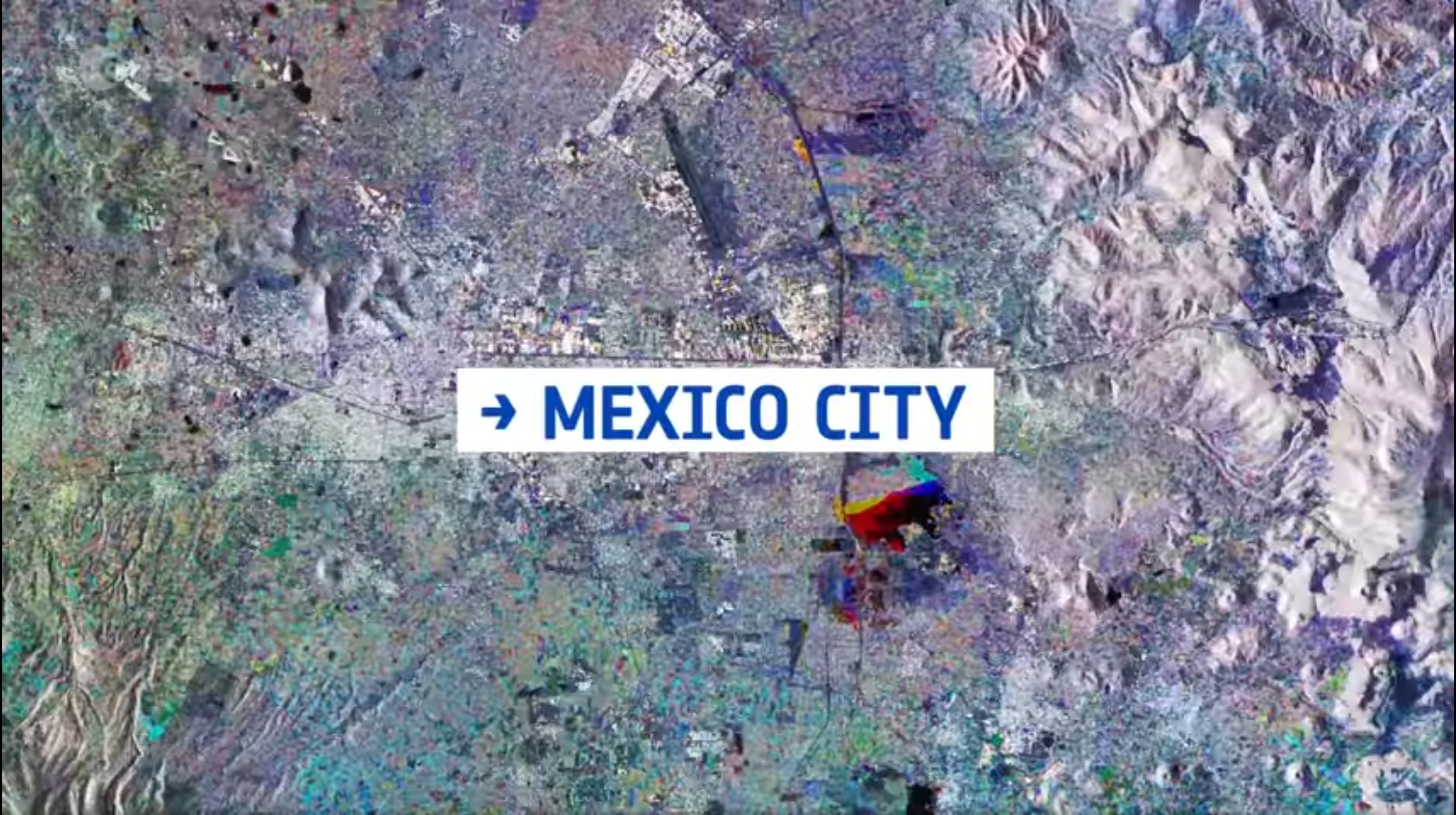Mexico City from space - Earth.com