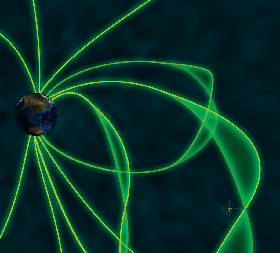 When impulses hit Earth’s magnetic shield, it vibrates like a drum ...
