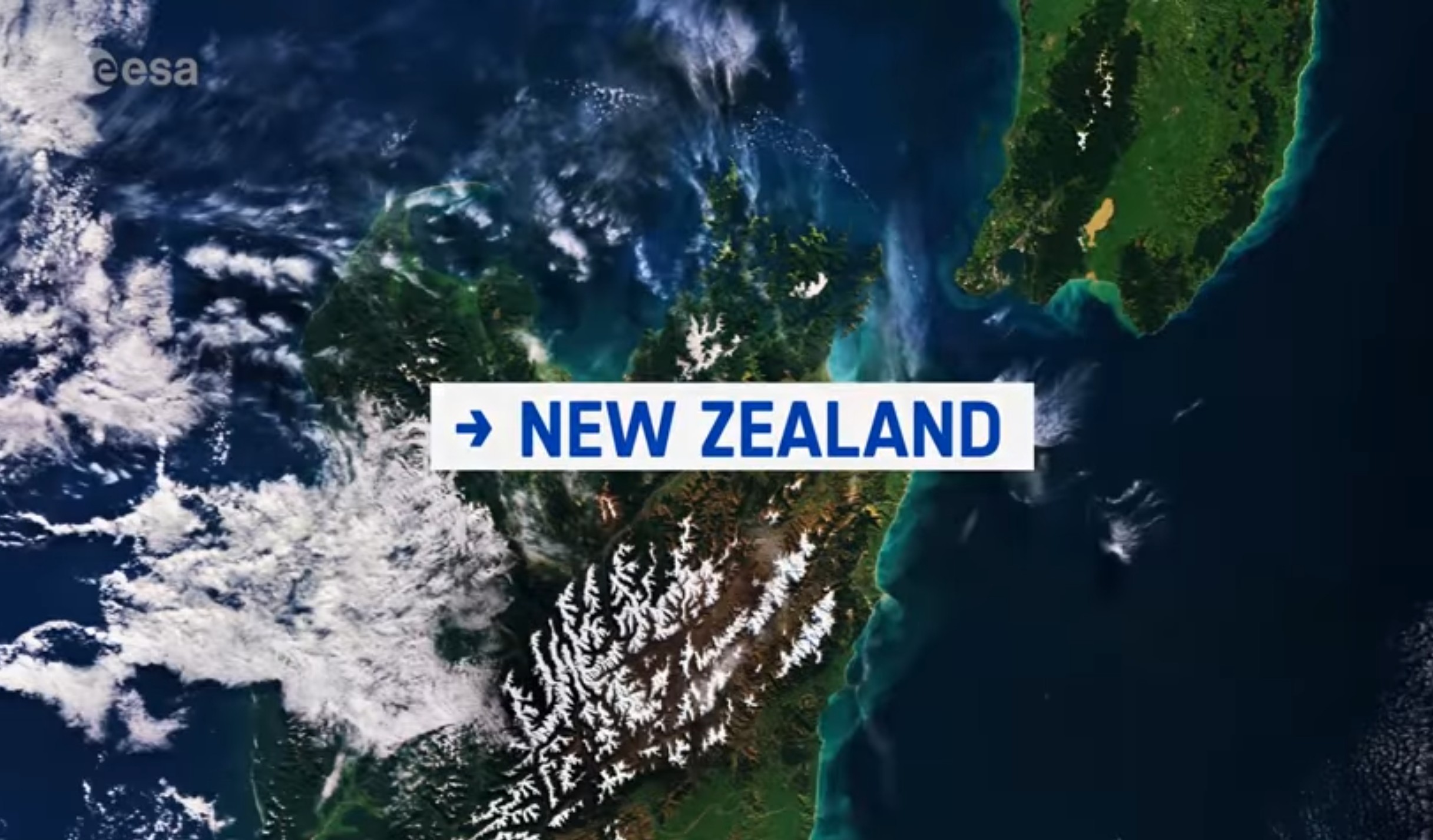 New Zealand from space - Earth.com