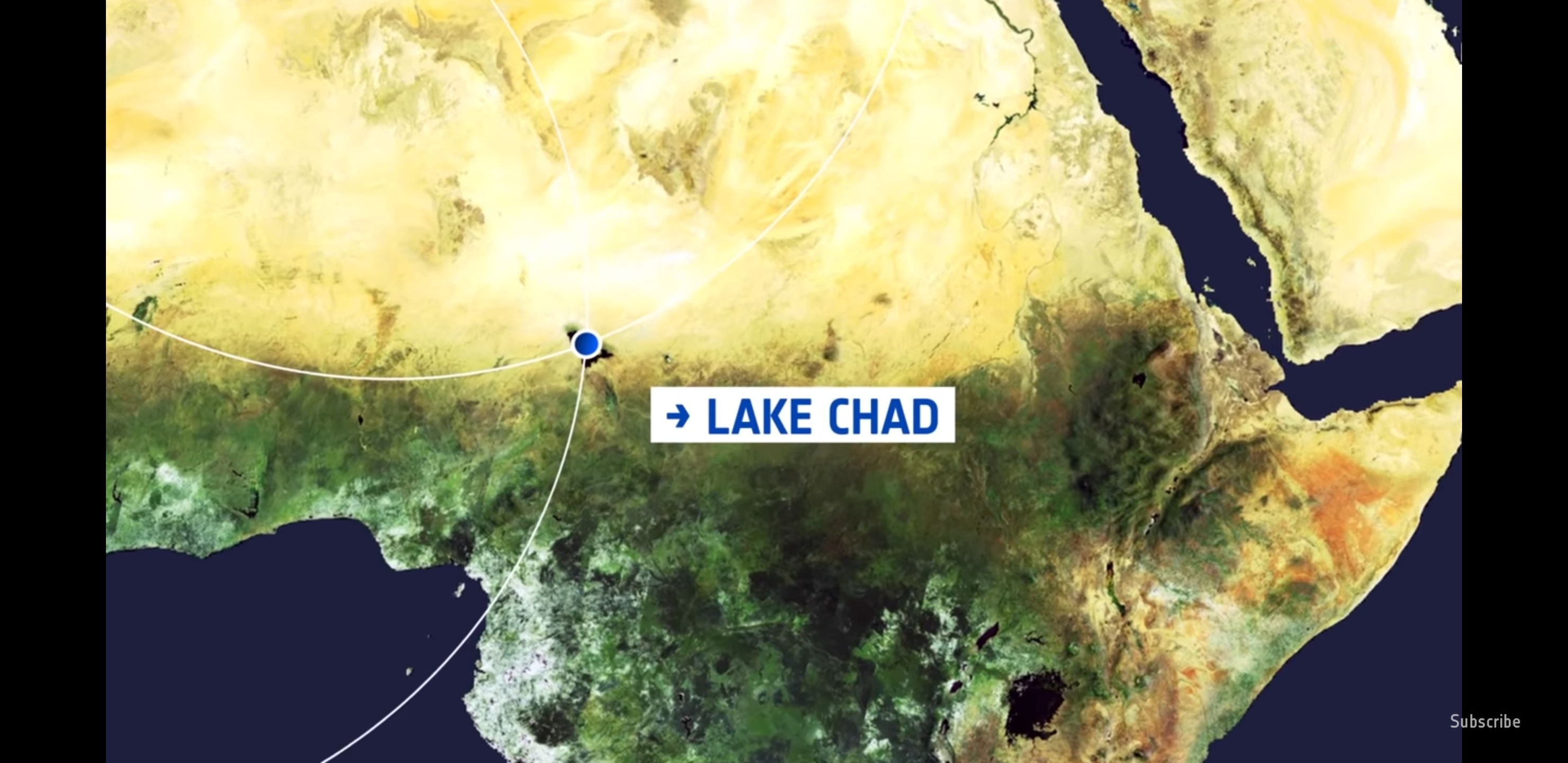 Water is dwindling in Lake Chad - Water is dwindling in Lake Chad