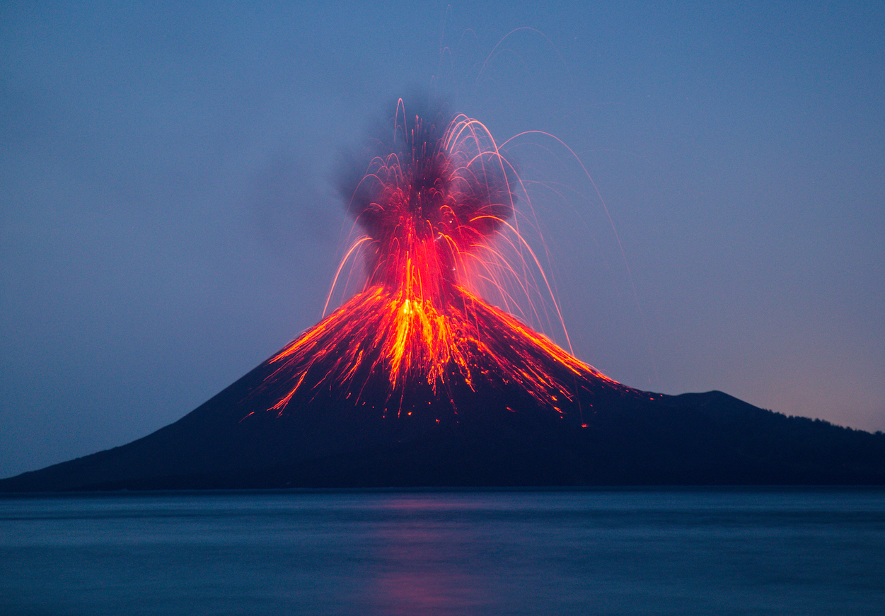 How many volcanoes have the potential to trigger devastating tsunamis ...