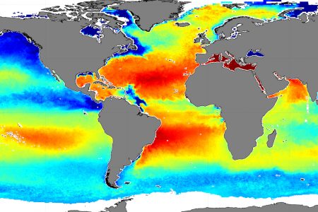 Years of satellite data help map ocean salinity levels • Earth.com