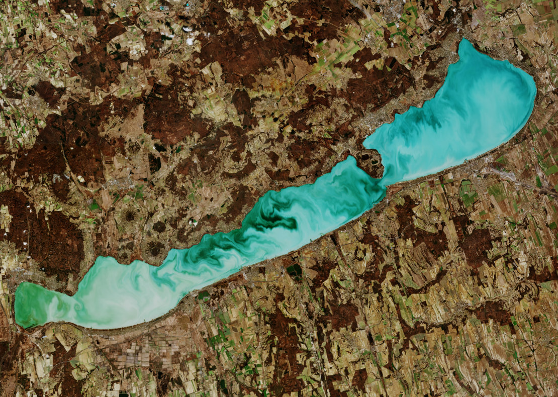 Lake Balaton from space - Earth.com