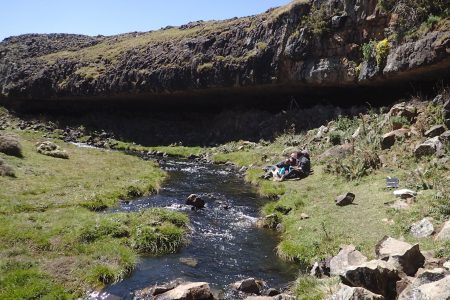 During the last ice age, humans in Africa lived in the mountains ...