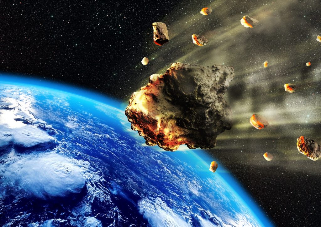 Asteroid impacts created building blocks of life - Earth.com