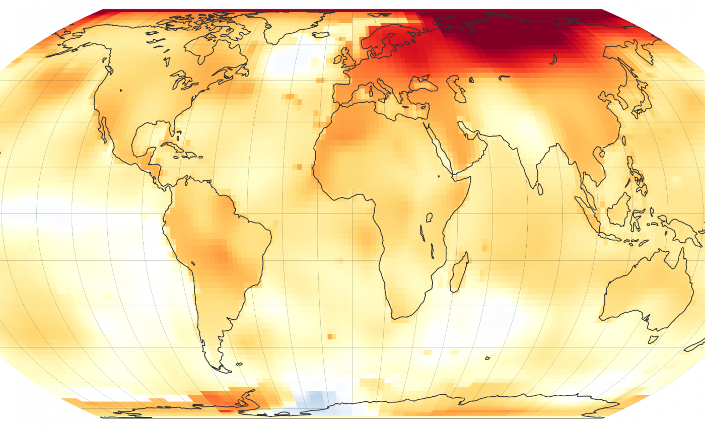 Earth's warming trend continued in 2020 • Earth.com