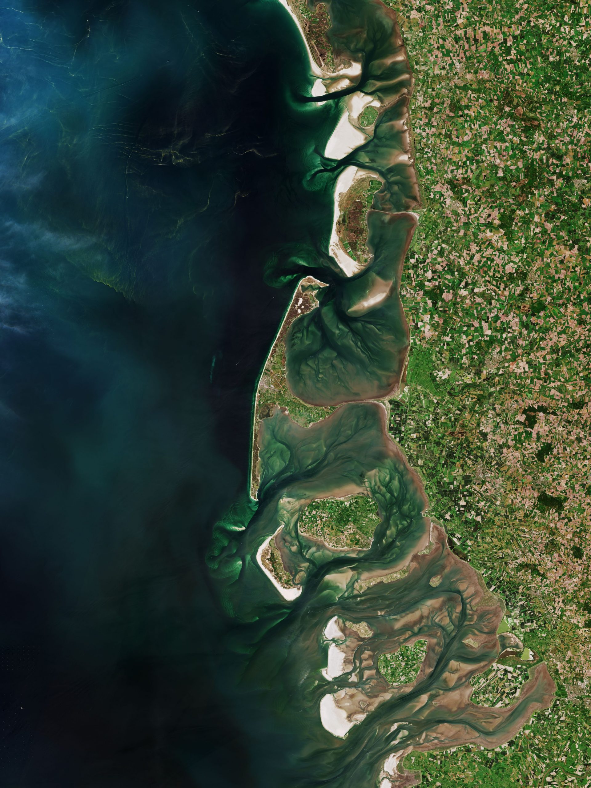 The Frisian Islands in the North Sea - Earth.com