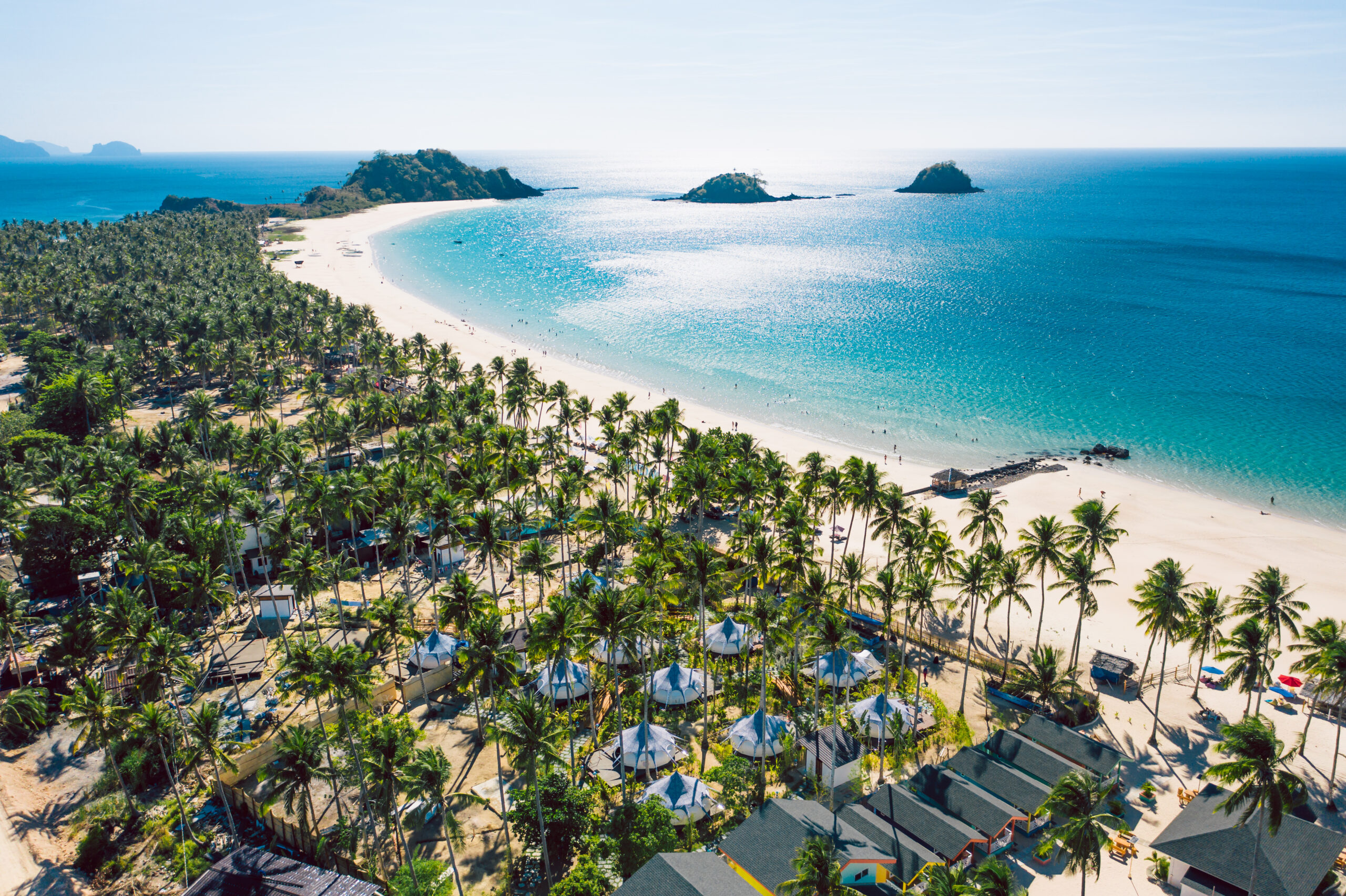Nacpan Beach El Nido Palawan Philippines Earth