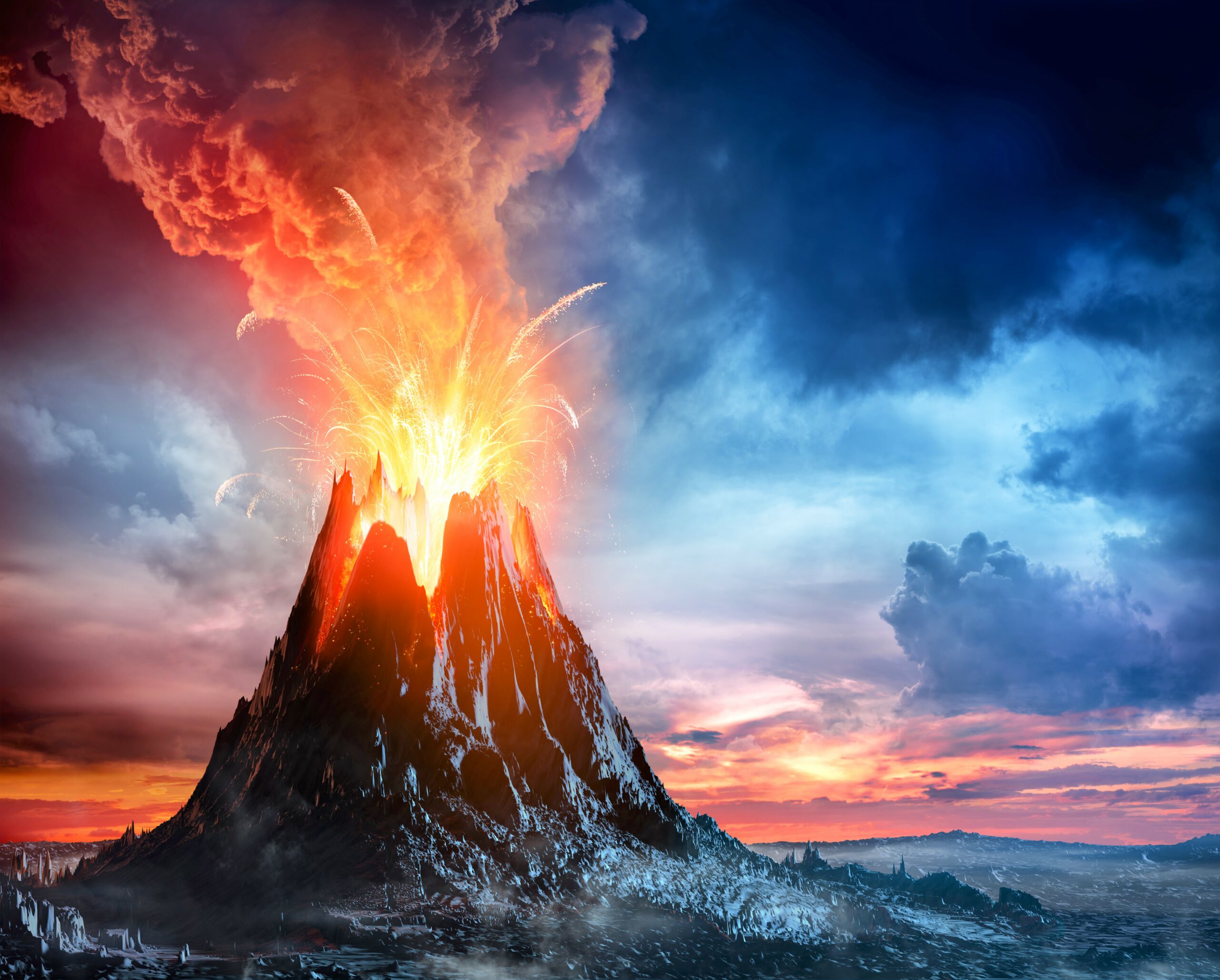 Major Volcanic Eruptions Led To The Rise Of The Dinosaurs Earth
