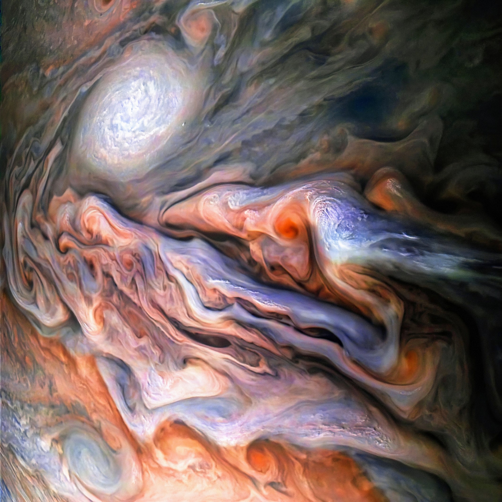 Ocean physics can explain Jupiter’s massive cyclones - Earth.com
