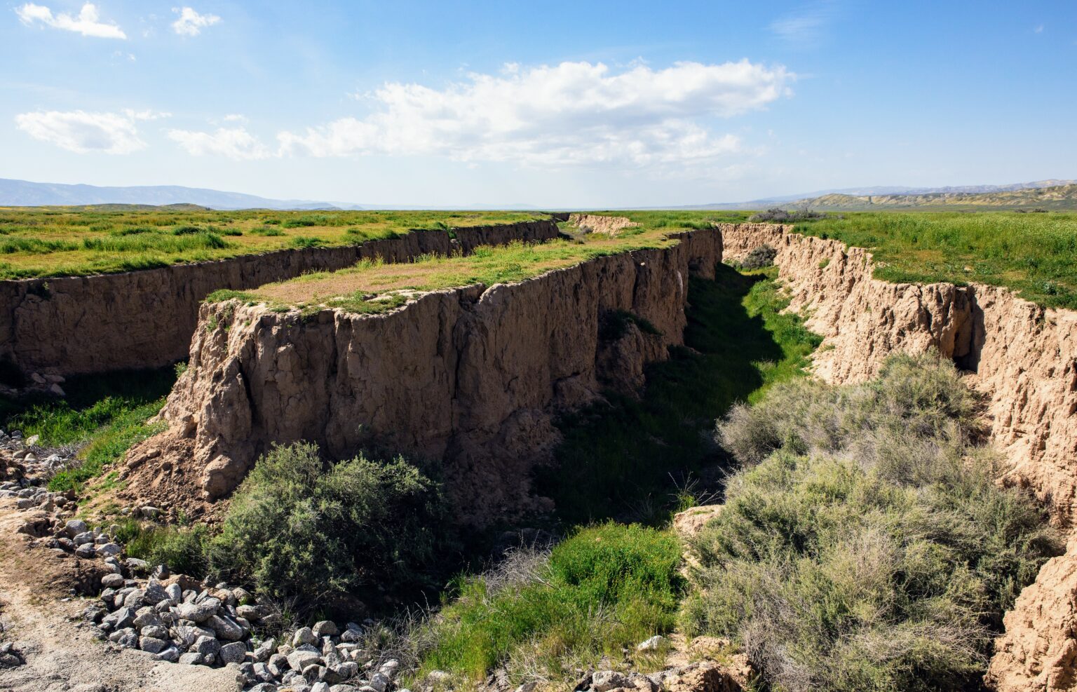 Slow-moving section of the San Andreas Fault could produce major ...