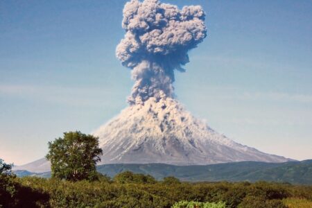 Mysterious aspect of volcanic eruptions observed for the first time ...