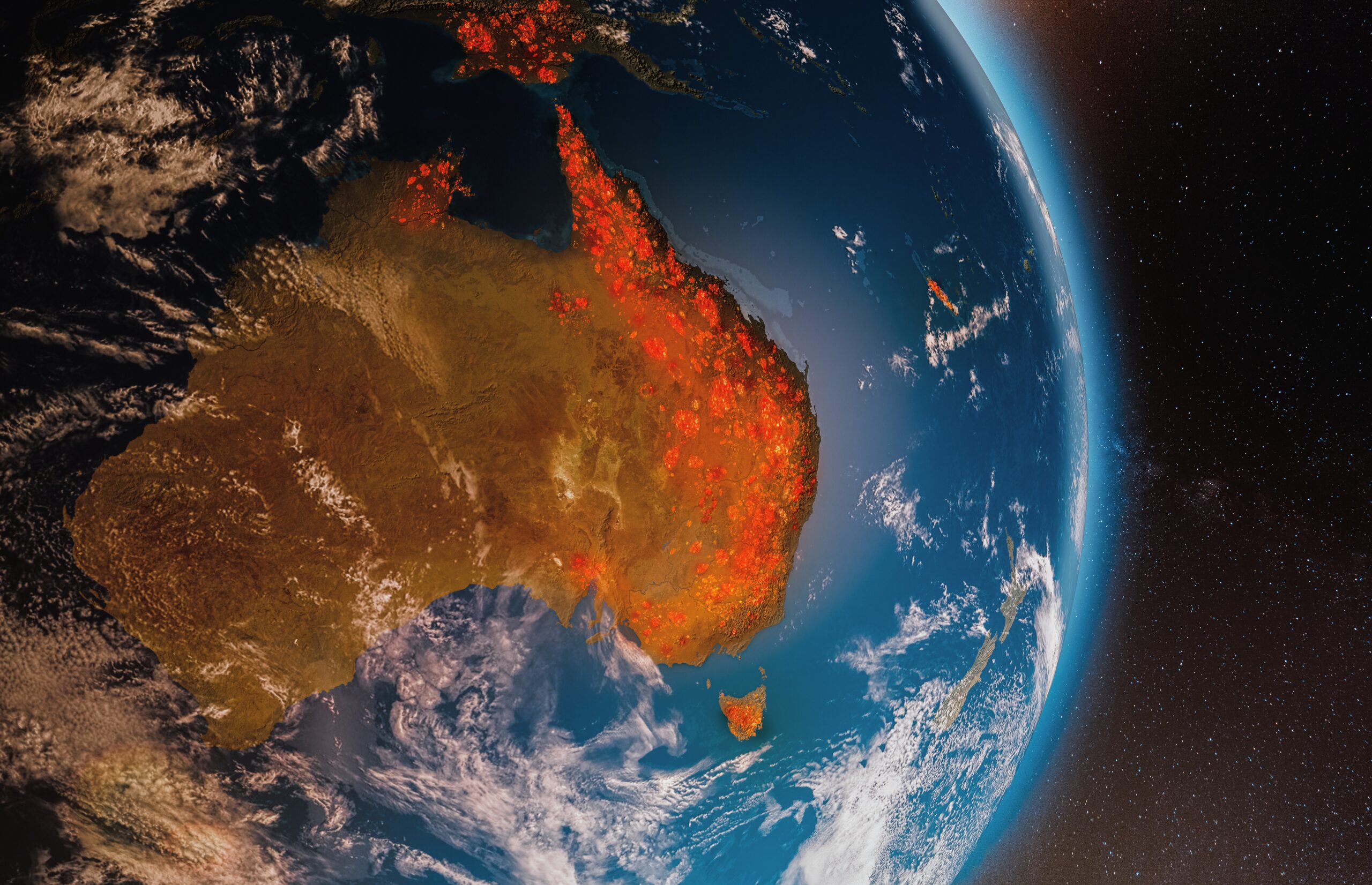 Australian bushfires triggered rare multi-year La Niña - Earth.com
