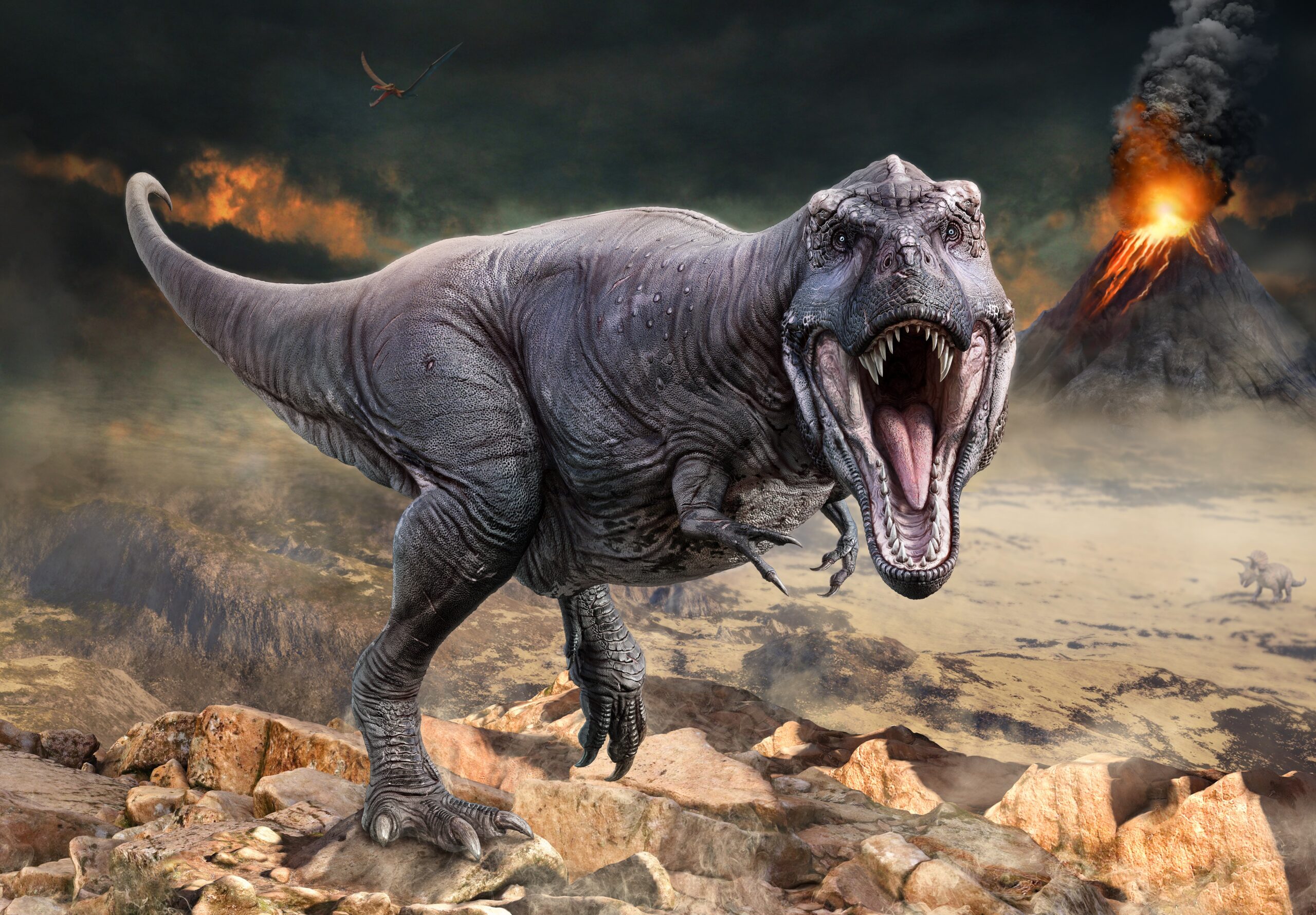 Violent volcanic eruptions likely caused dinosaur extinction - Earth.com