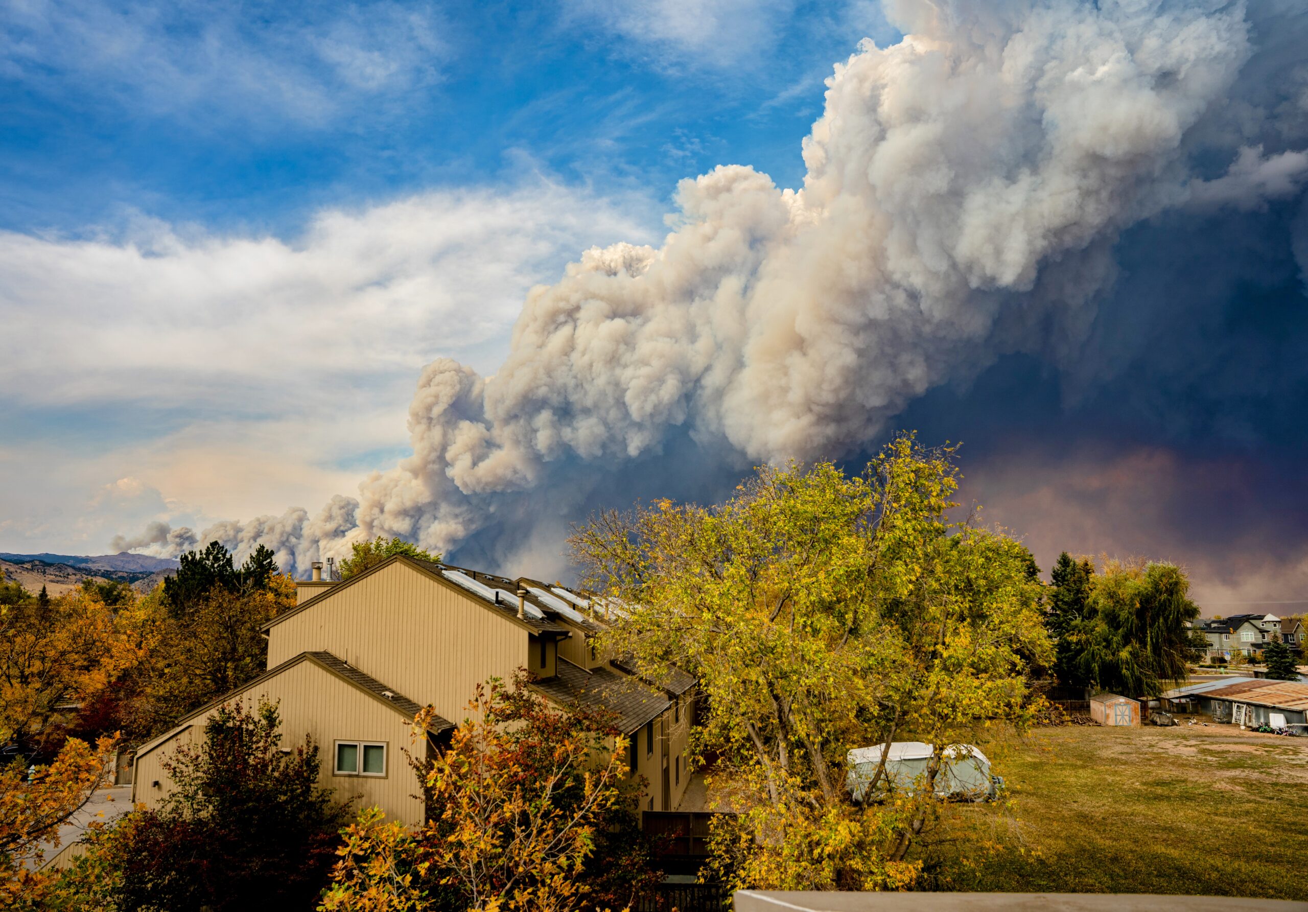 House Fire Smoke Inside