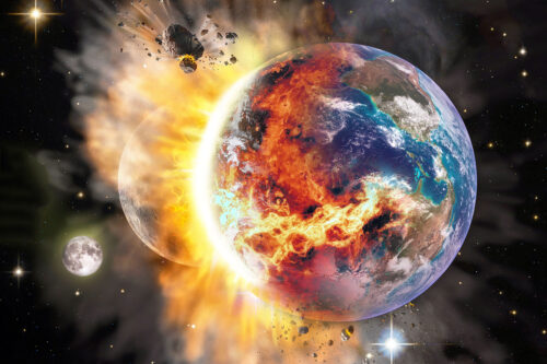 Ancient planet named Theia is buried deep inside of the Earth • Earth.com