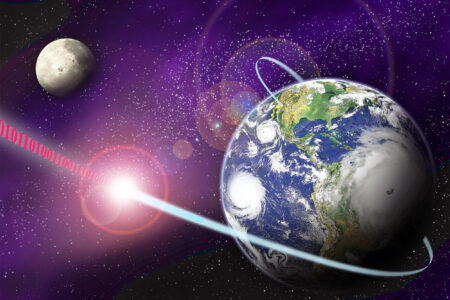 Laser beam message sent to Earth from deep outer space • Earth.com