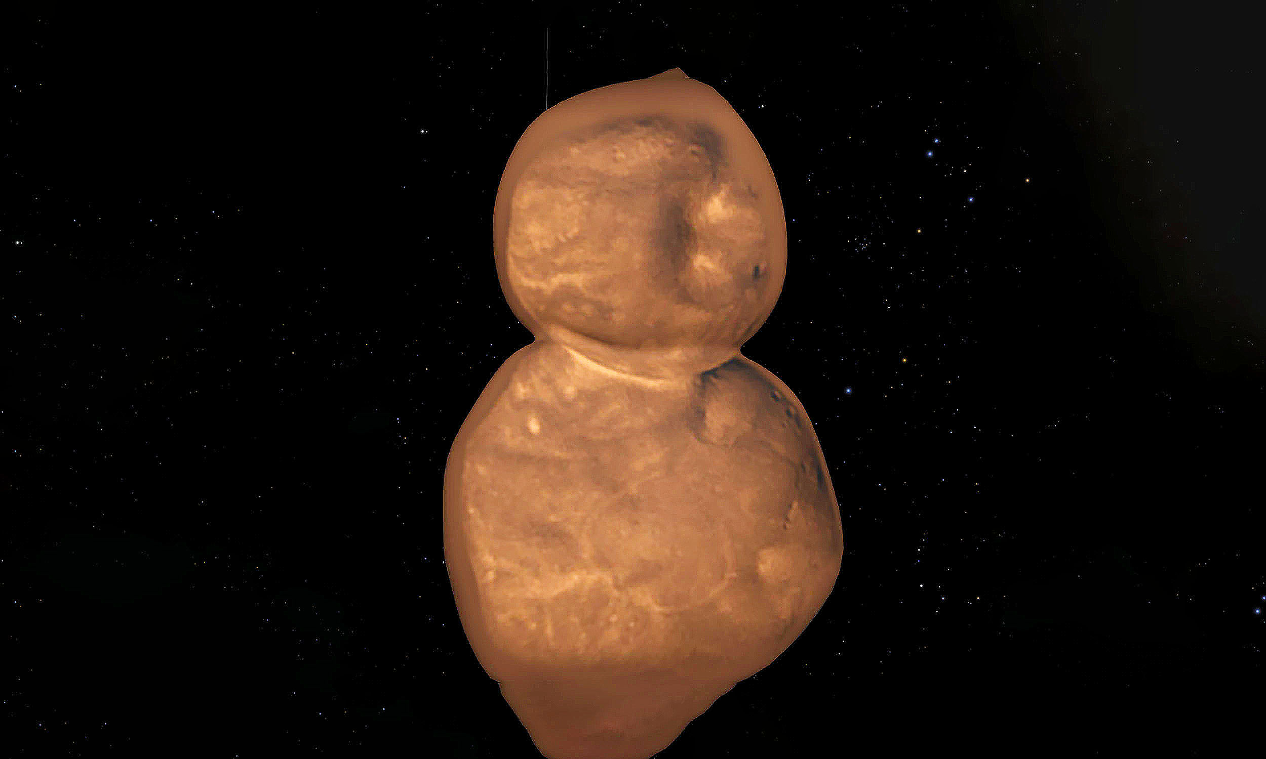 "Space snowman" reveals how celestial objects turn into ice bombs ...
