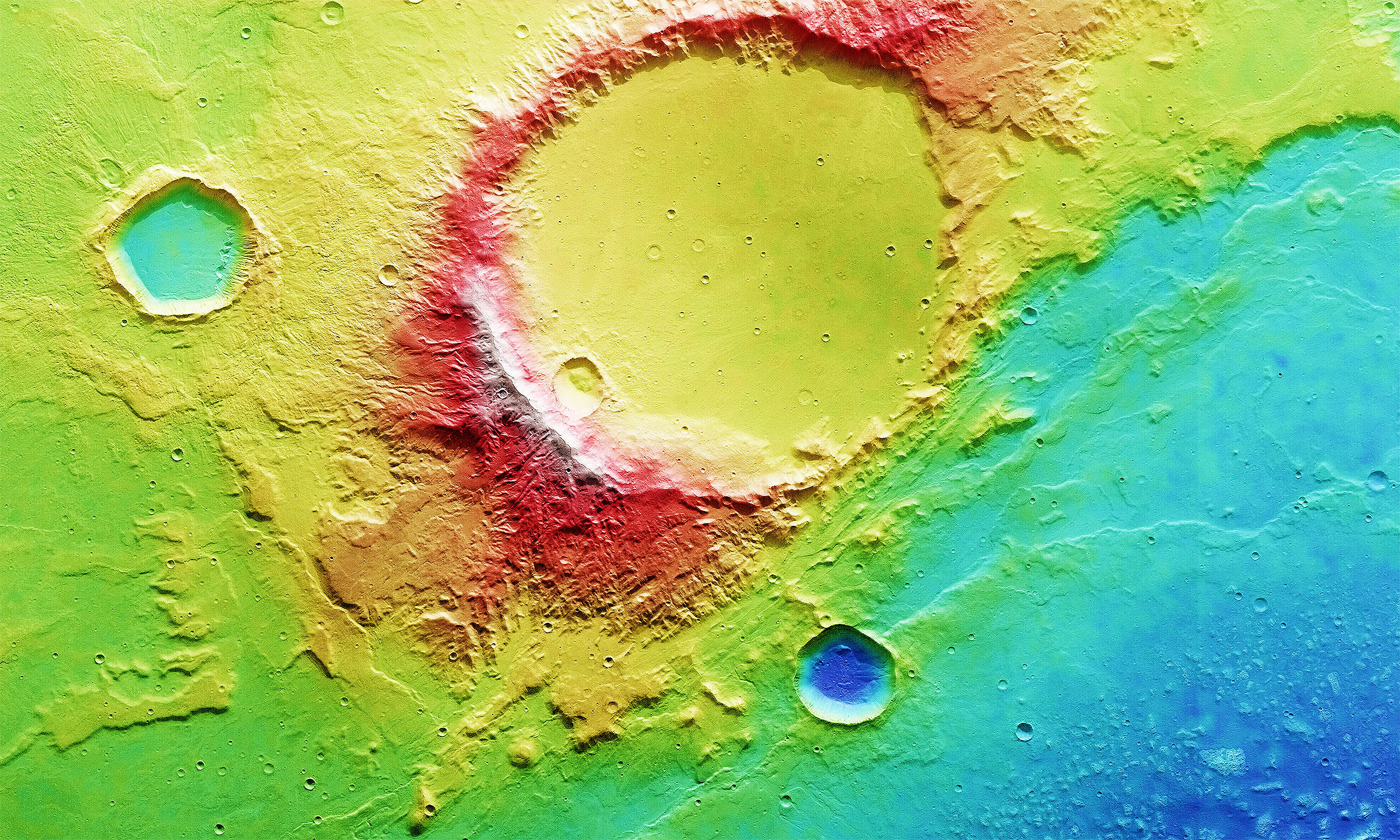 Mars' largest lake once contained an enormous amount of water - Earth.com