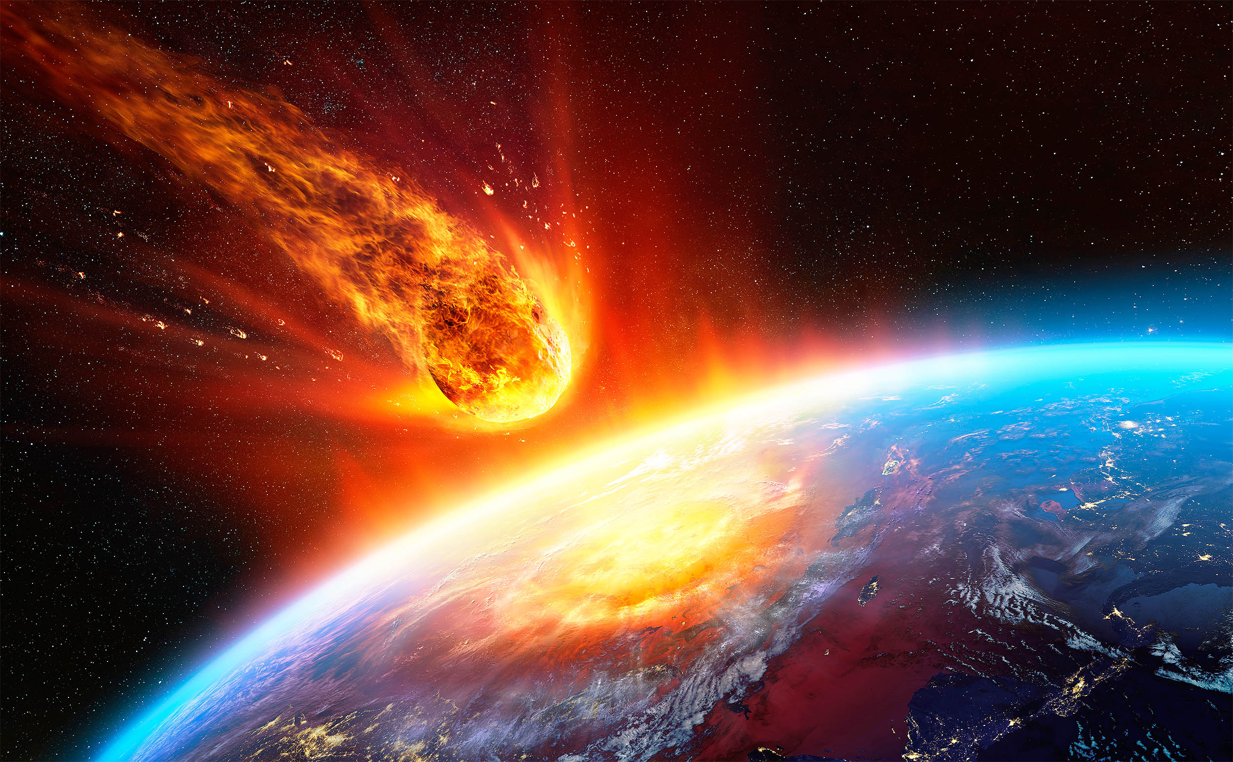 Cosmic equivalent of 'blindfolded full-court shot' killed the dinosaurs ...