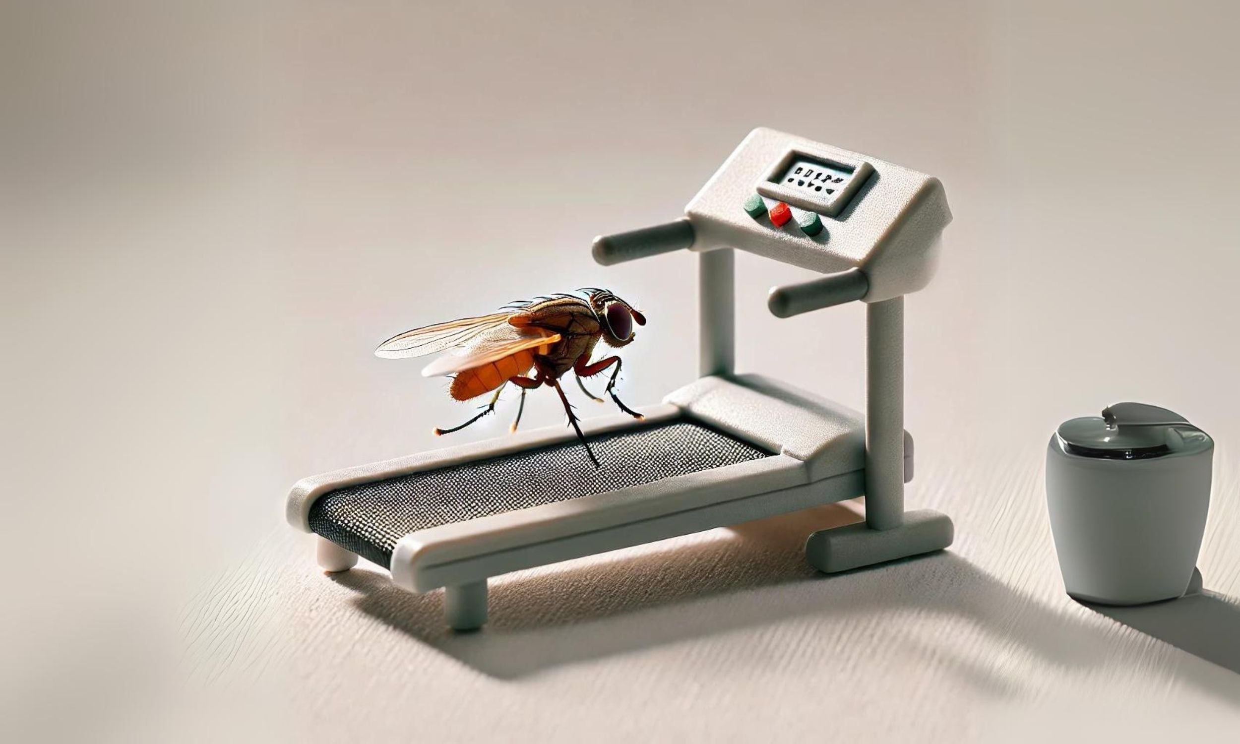 Fruit flies on treadmills: Video shows how insects walk and balance ...