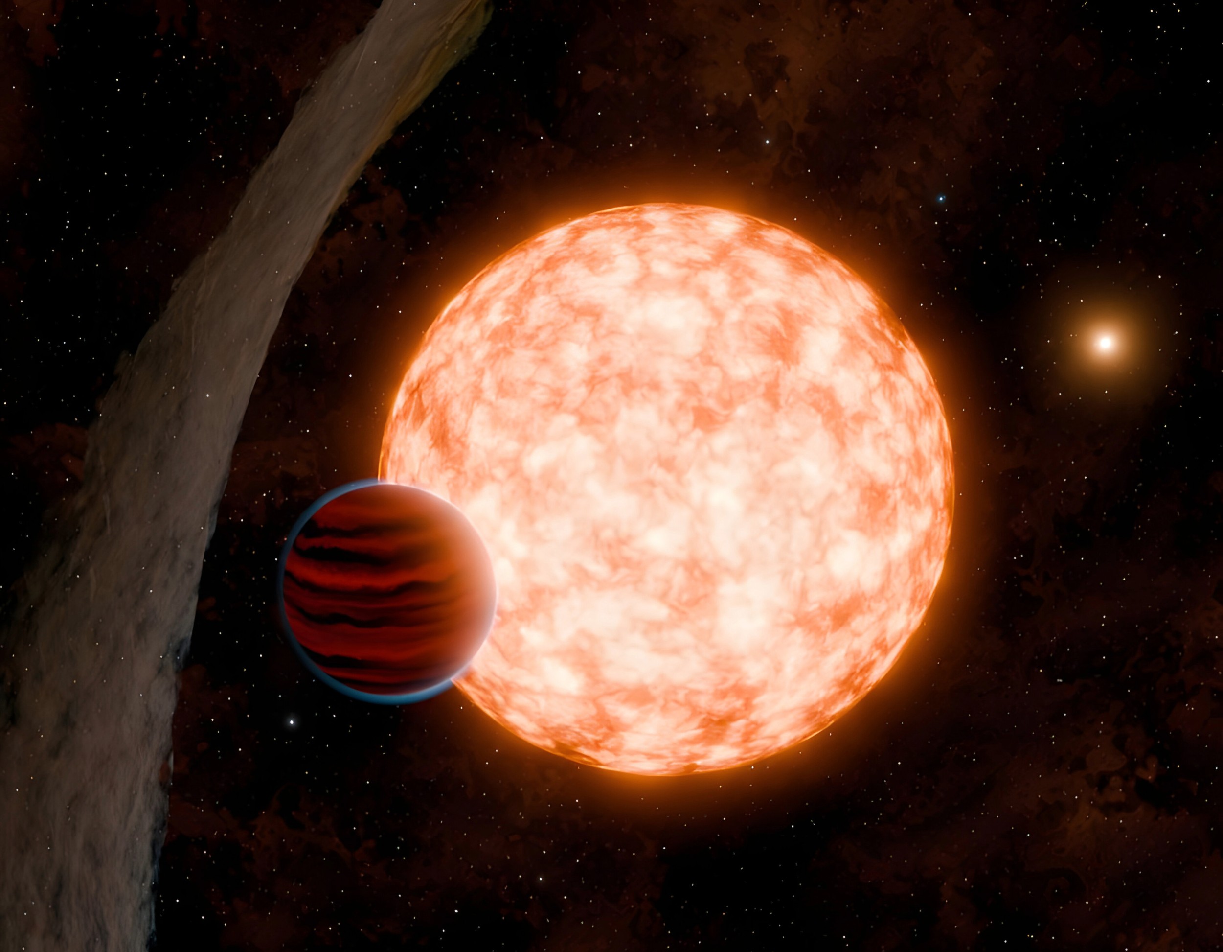 'Newborn' planet is still glowing from the heat of its formation ...