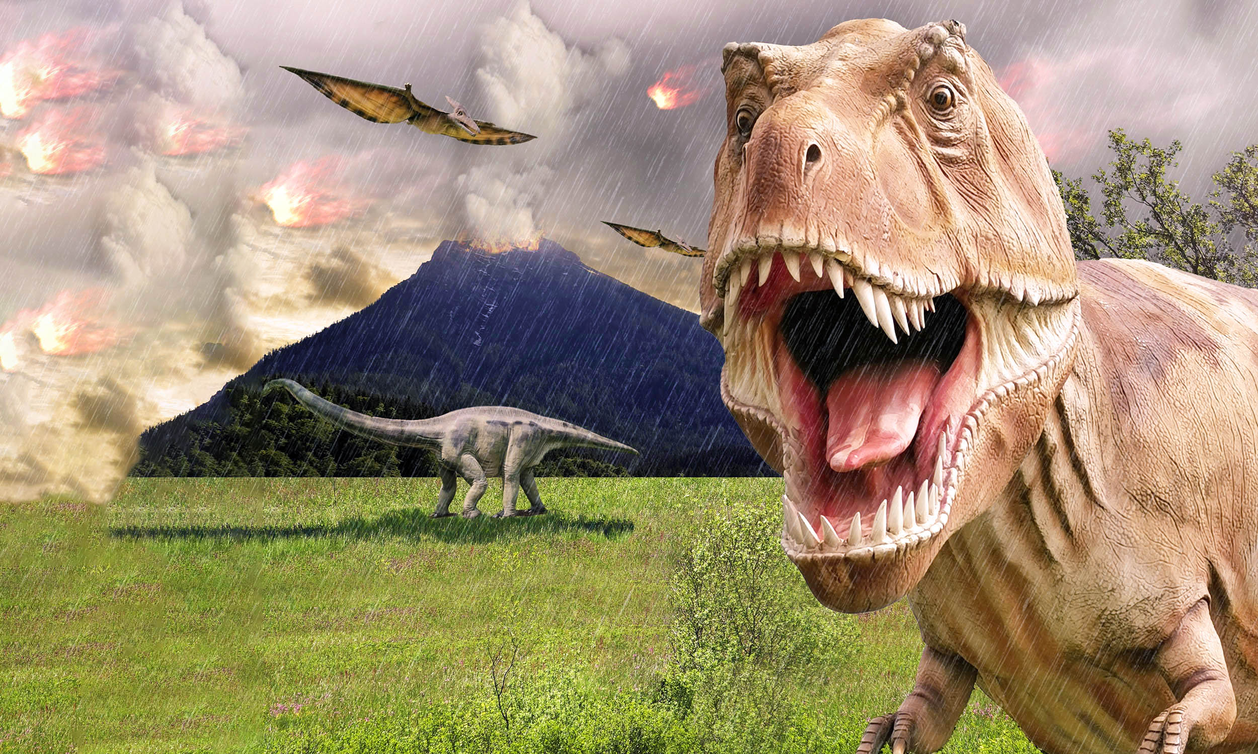 Dinosaur extinction was not caused by global volcanic eruptions - Earth.com