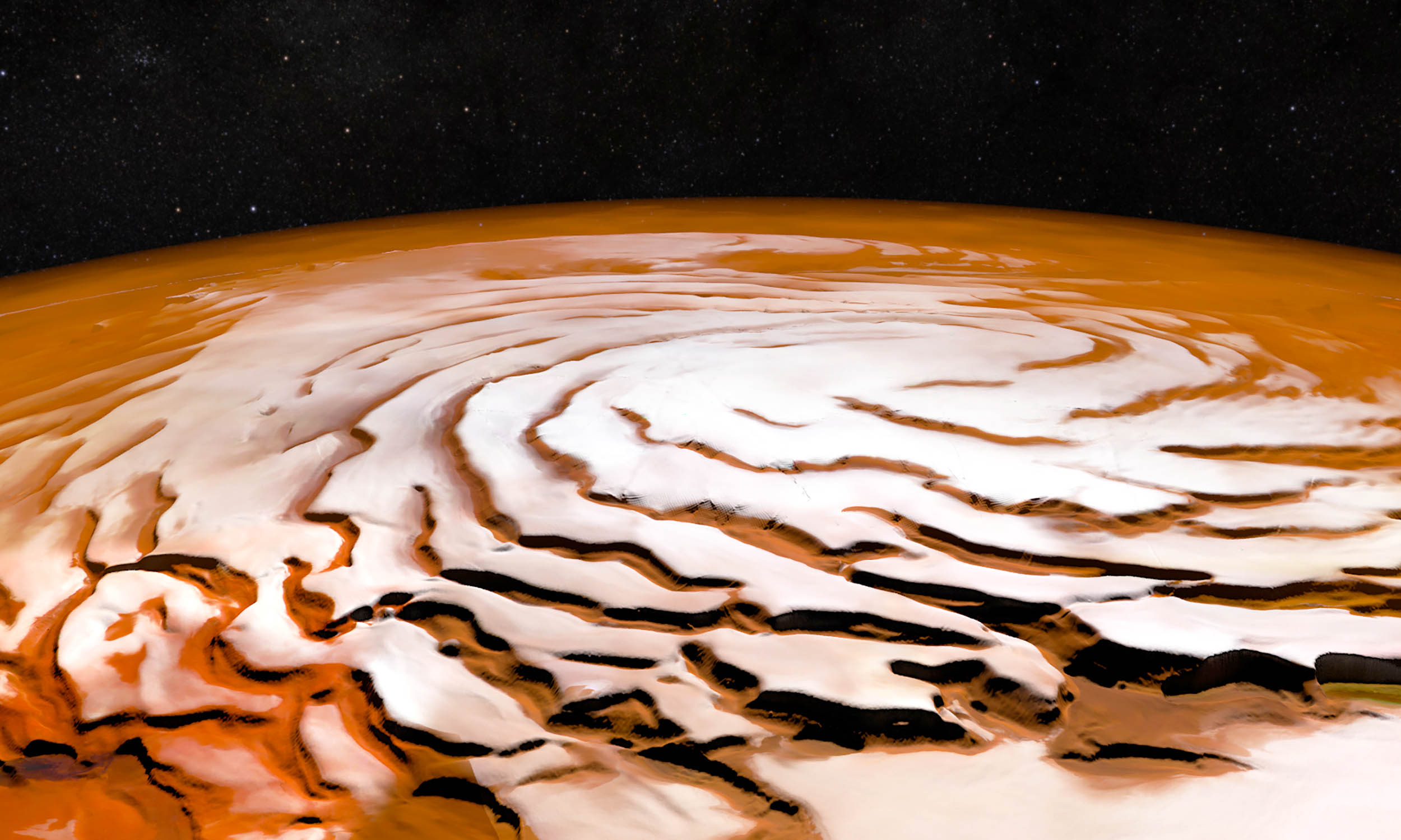 New year on Mars: Avalanches, icy explosions, and arrival of spring ...