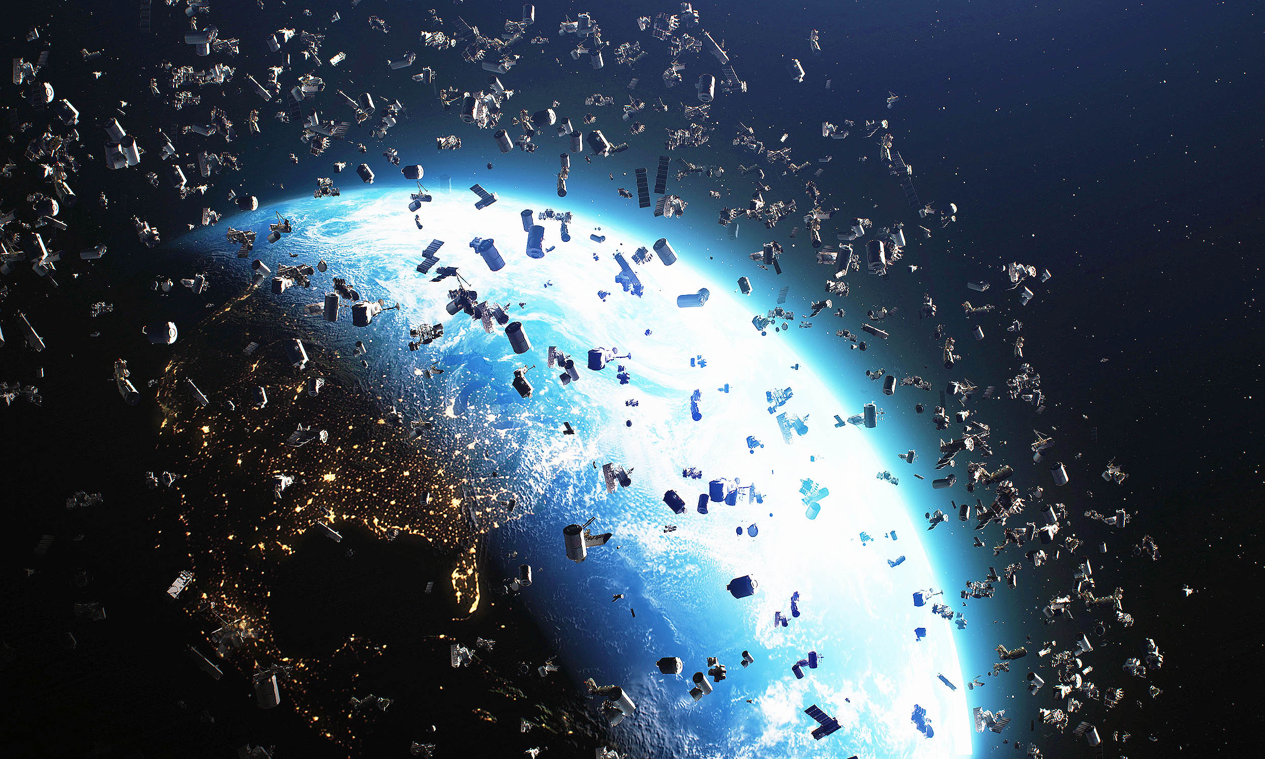 Space debris threatens global internet and astronaut missions - Earth.com
