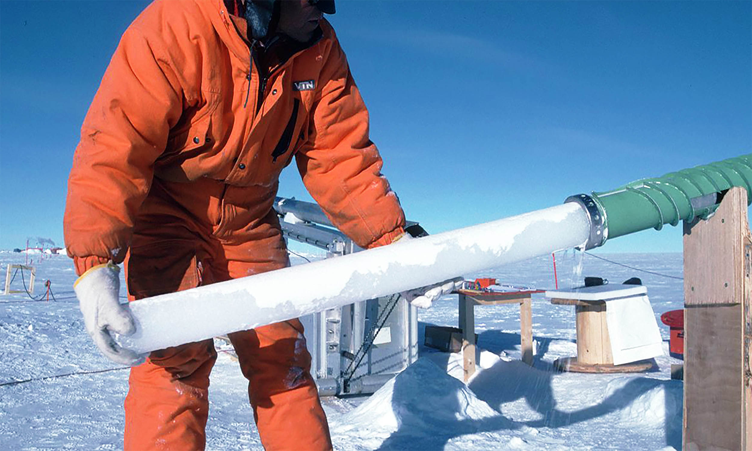 Scientists build 'time machine' by drilling an ice core 2-miles-deep ...