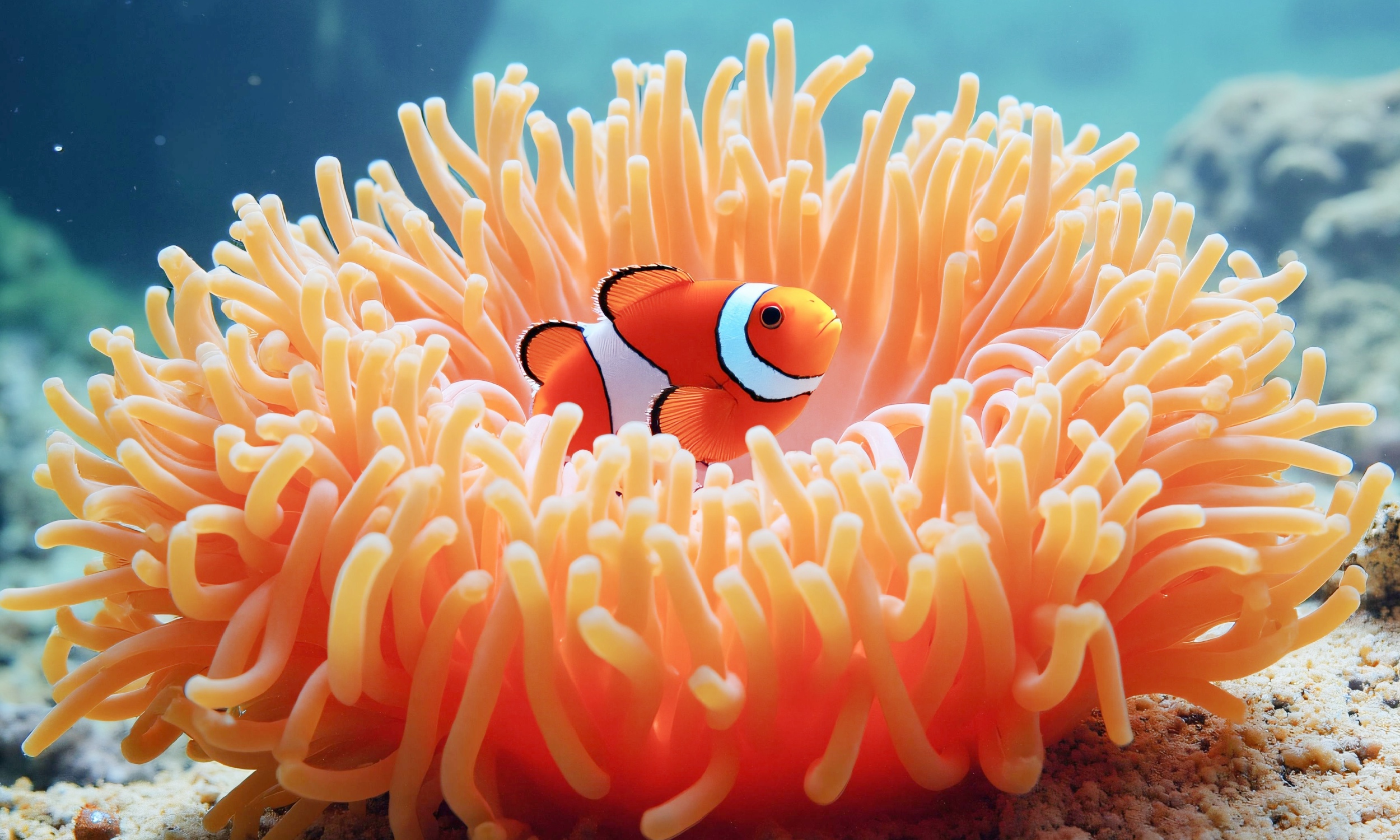 Clownfish have a neat trick to live safely among stinging anemones ...