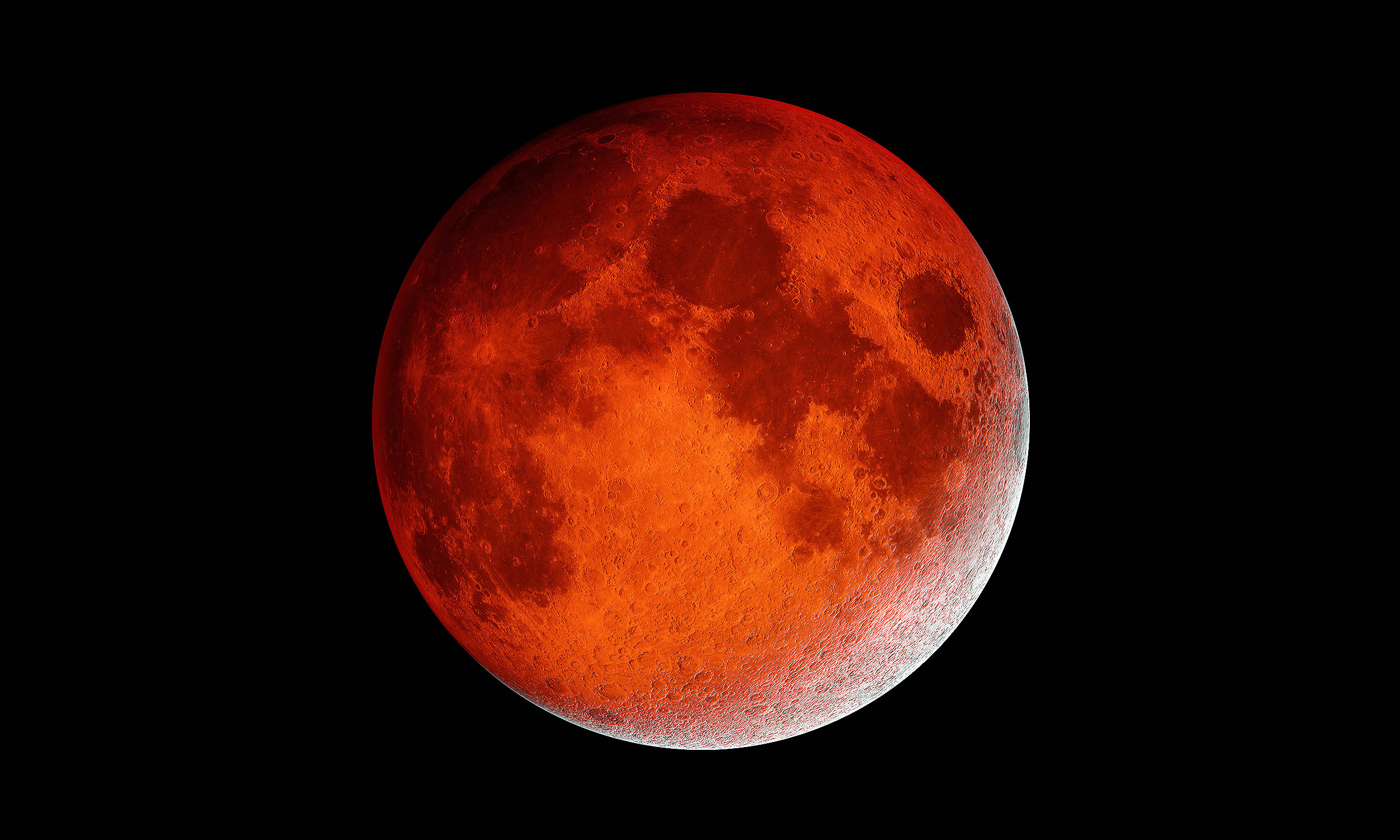 March 2025 night sky: A red moon and a vanishing planet - Earth.com