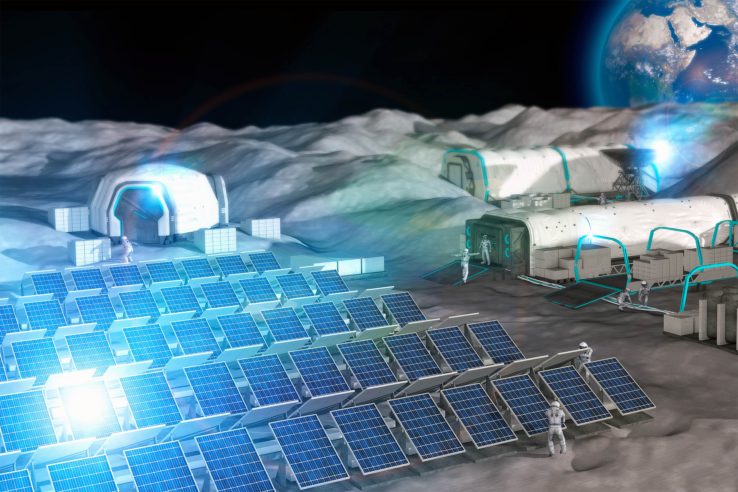 Solar cells made from moon dust work incredibly well - Earth.com