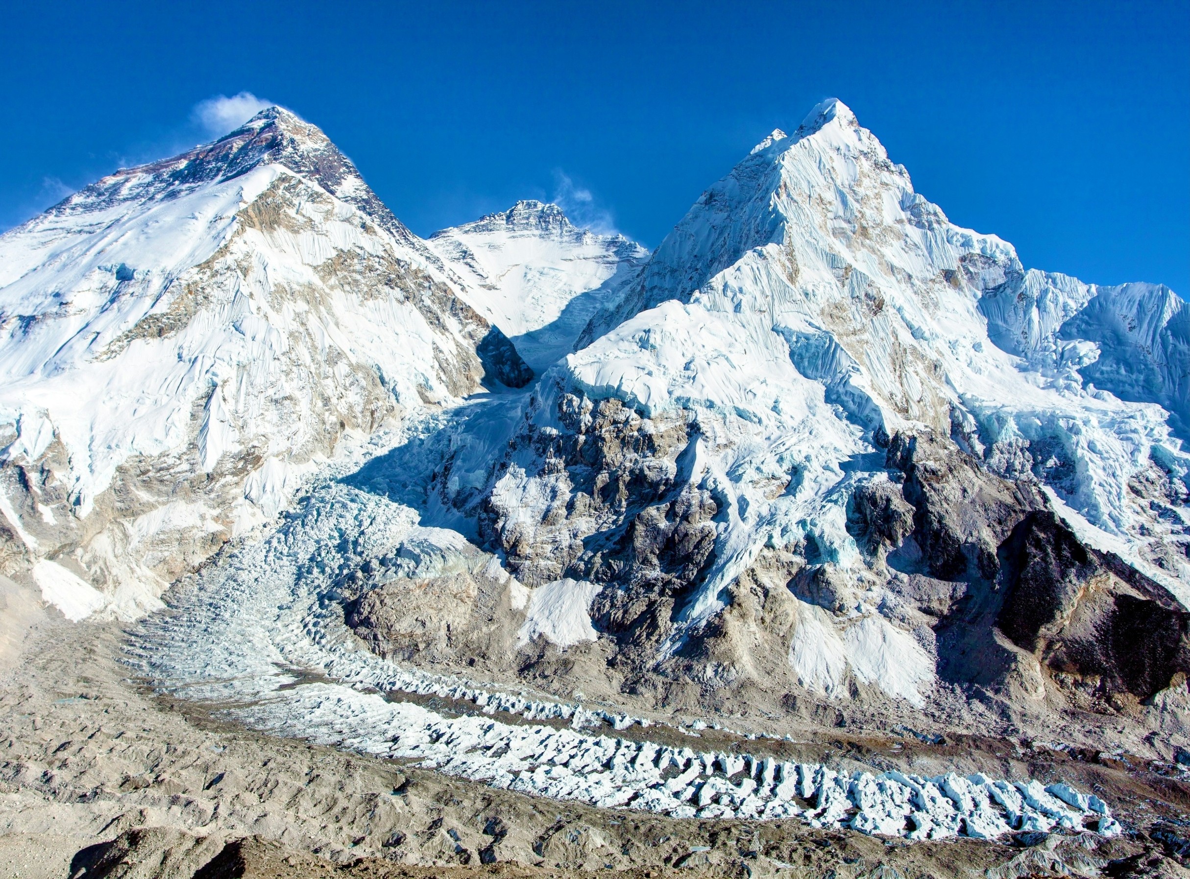 Shrinking Glaciers In The Himalayas Are Not Just Threatened By Heat