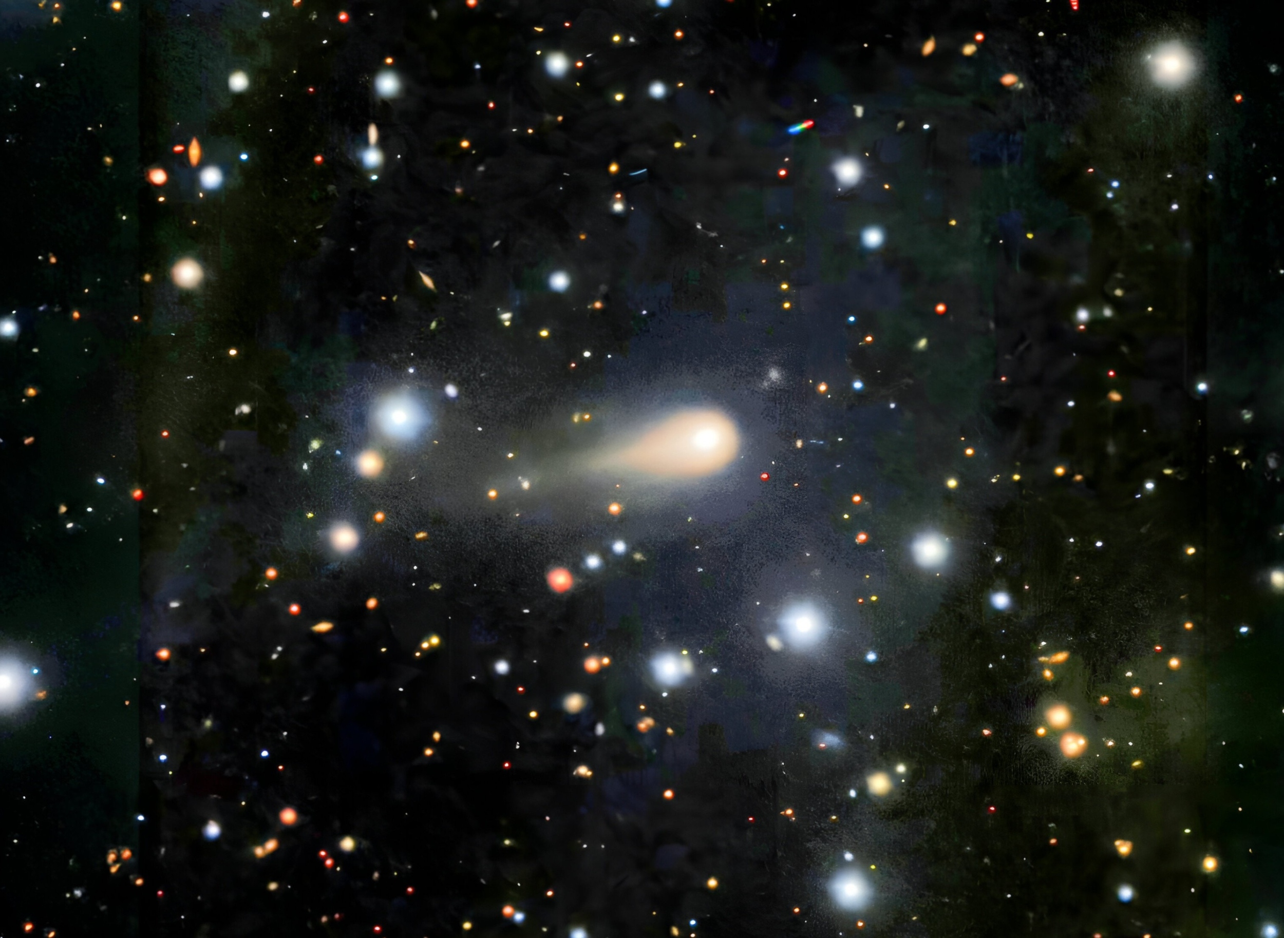 Comet 'switches on,' gaining speed from a blast of sunlight - Earth.com