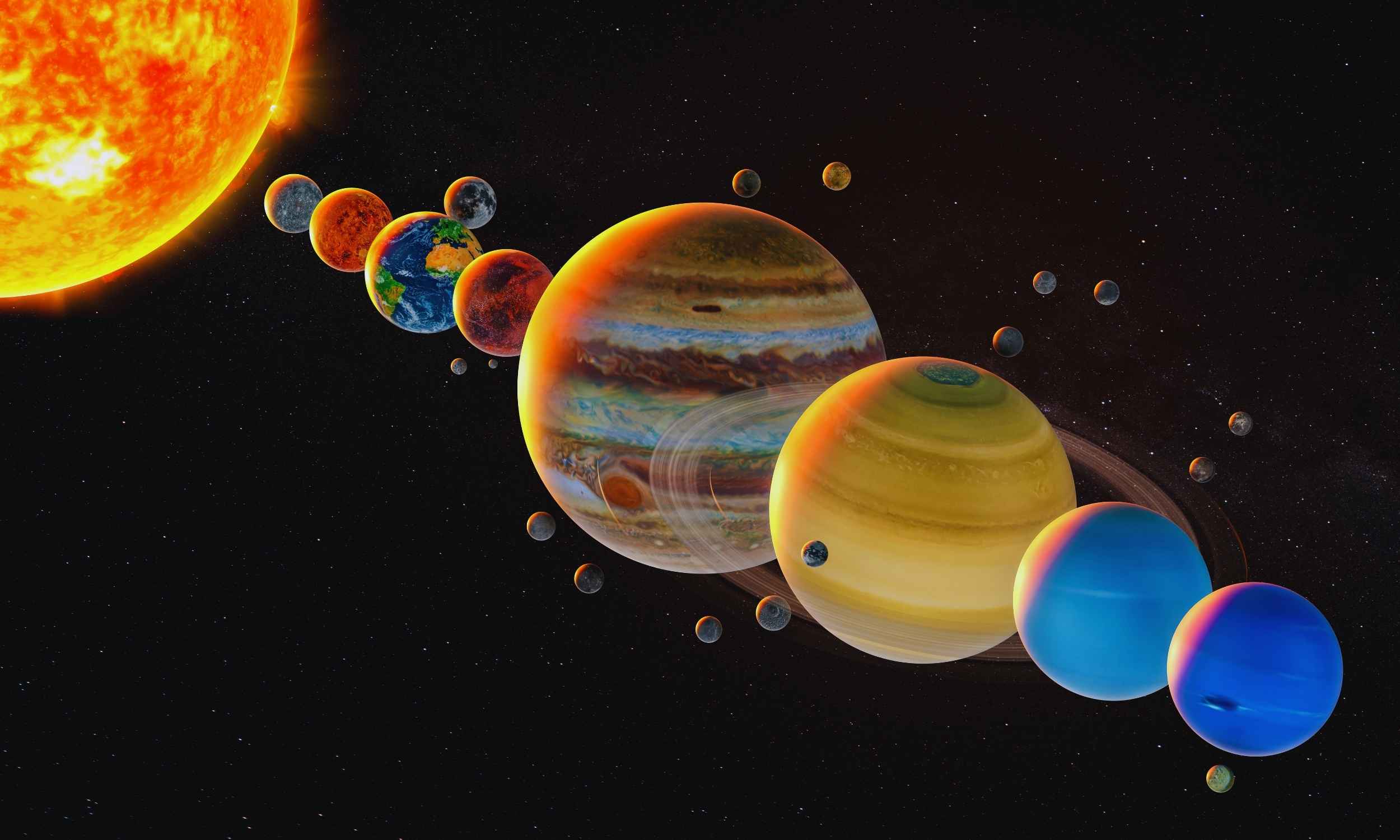 Planets are not born in order, but in warped chaos - Earth.com