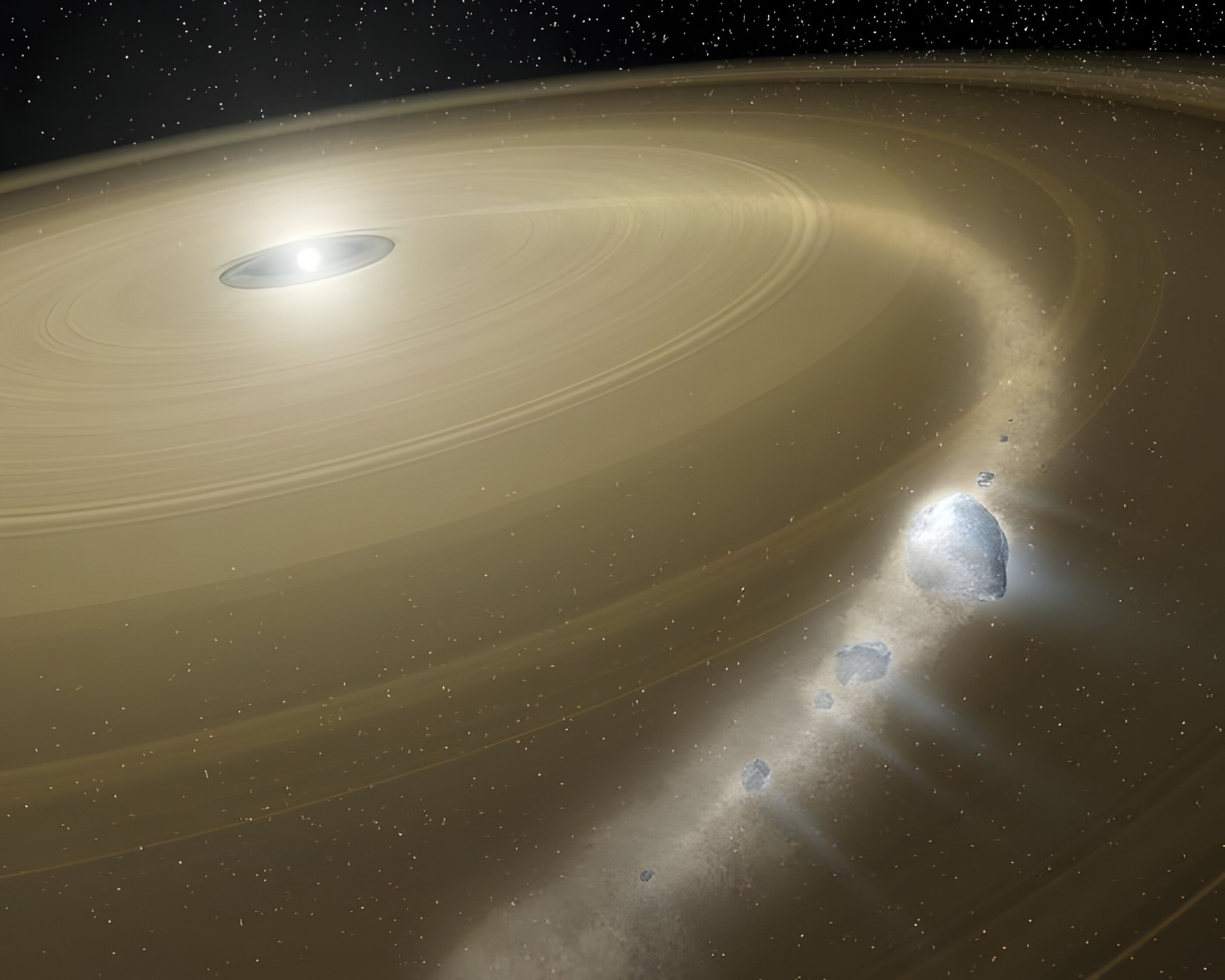 Cosmic cannibalism: White dwarf star devours a Pluto-like planet ...