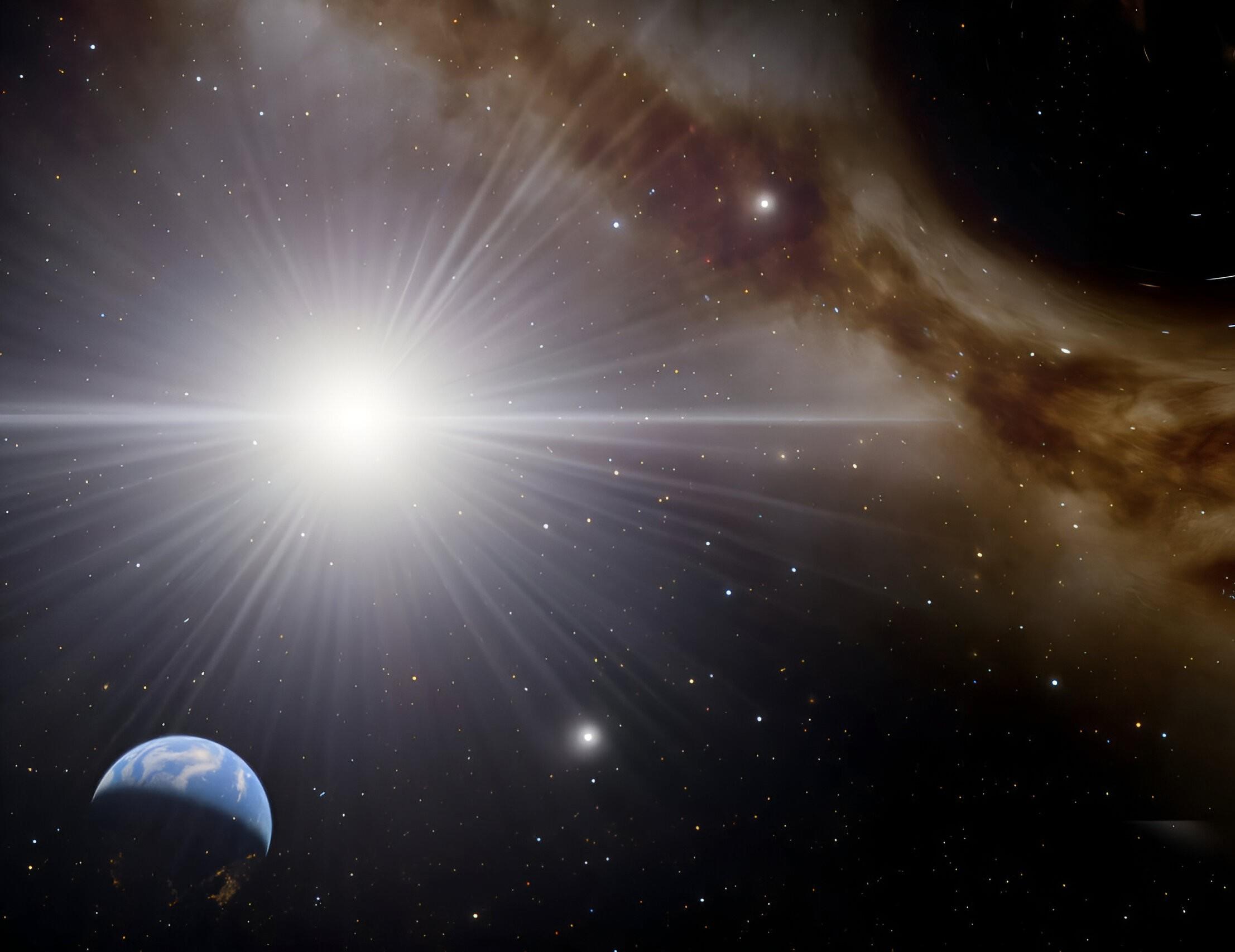 Dying black hole may have fired a ghost particle at Earth - Earth.com