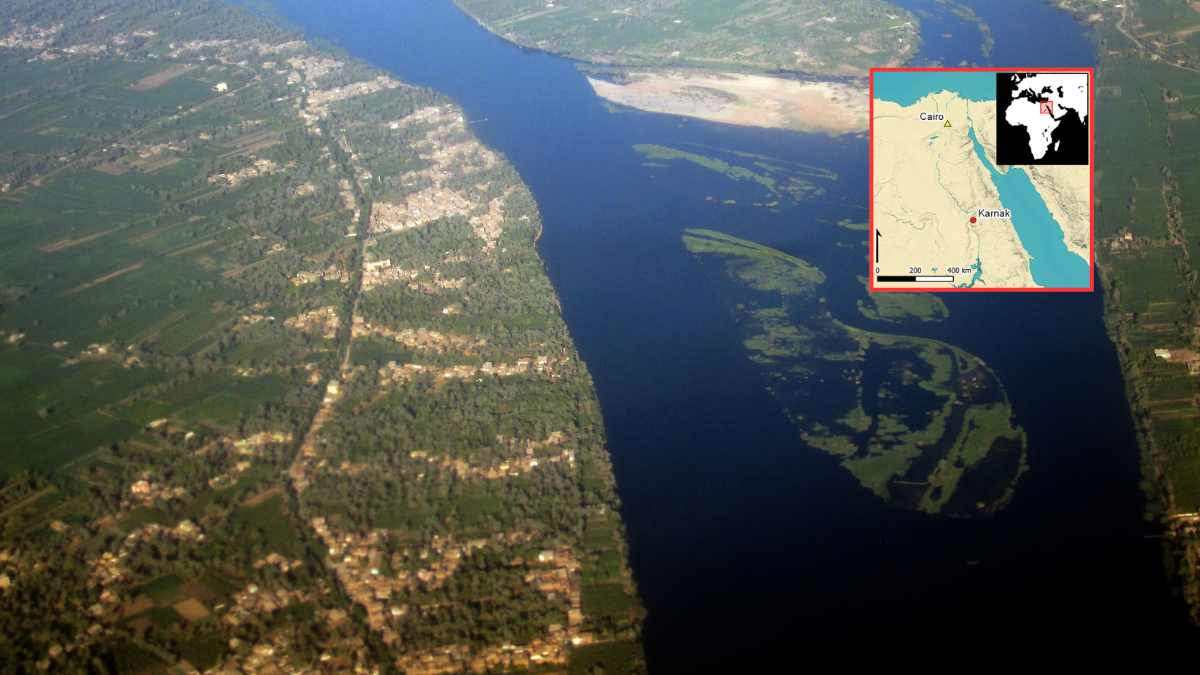 How the Nile River shaped Egypt's sacred Karnak Temple - Earth.com