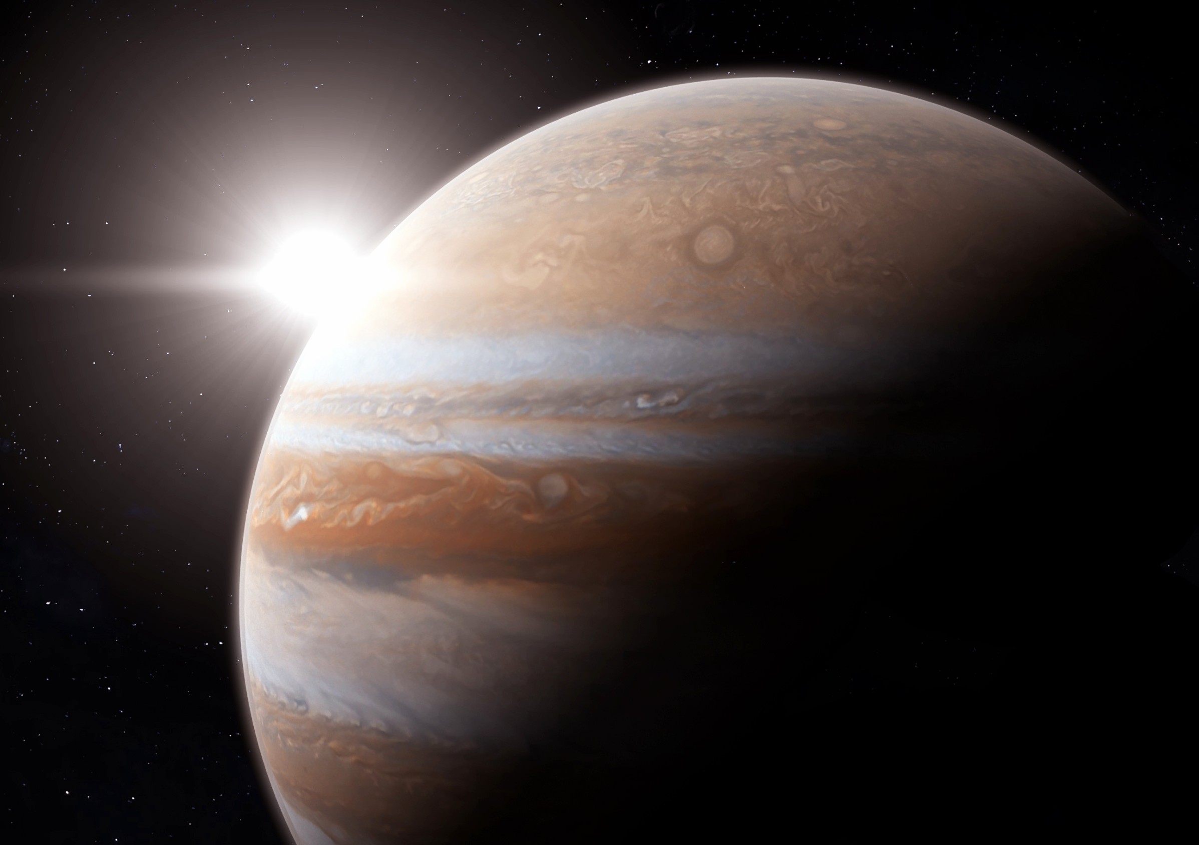 Jupiter’s chaotic birth created a safe zone for Earth to form - Earth.com