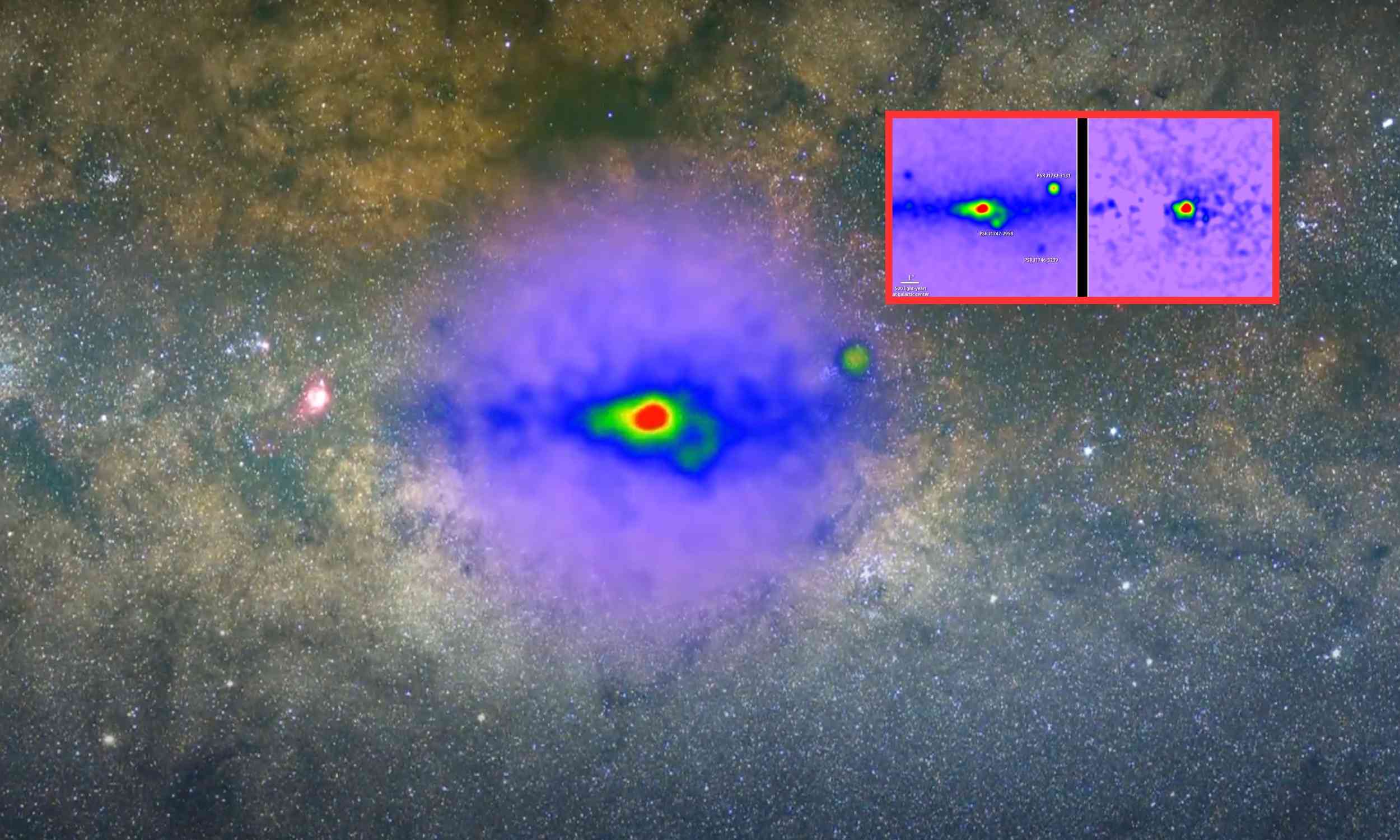 Gamma-rays in the Milky Way's core have astronomers at odds - Earth.com