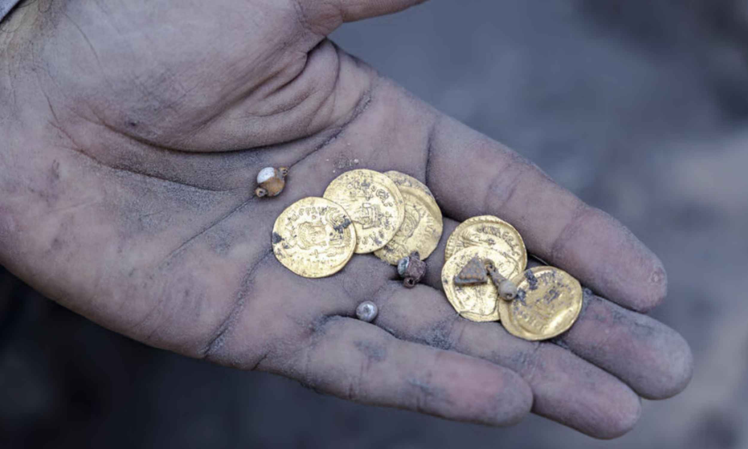 Byzantine treasure hoard discovered near the Sea of Galilee - Earth.com
